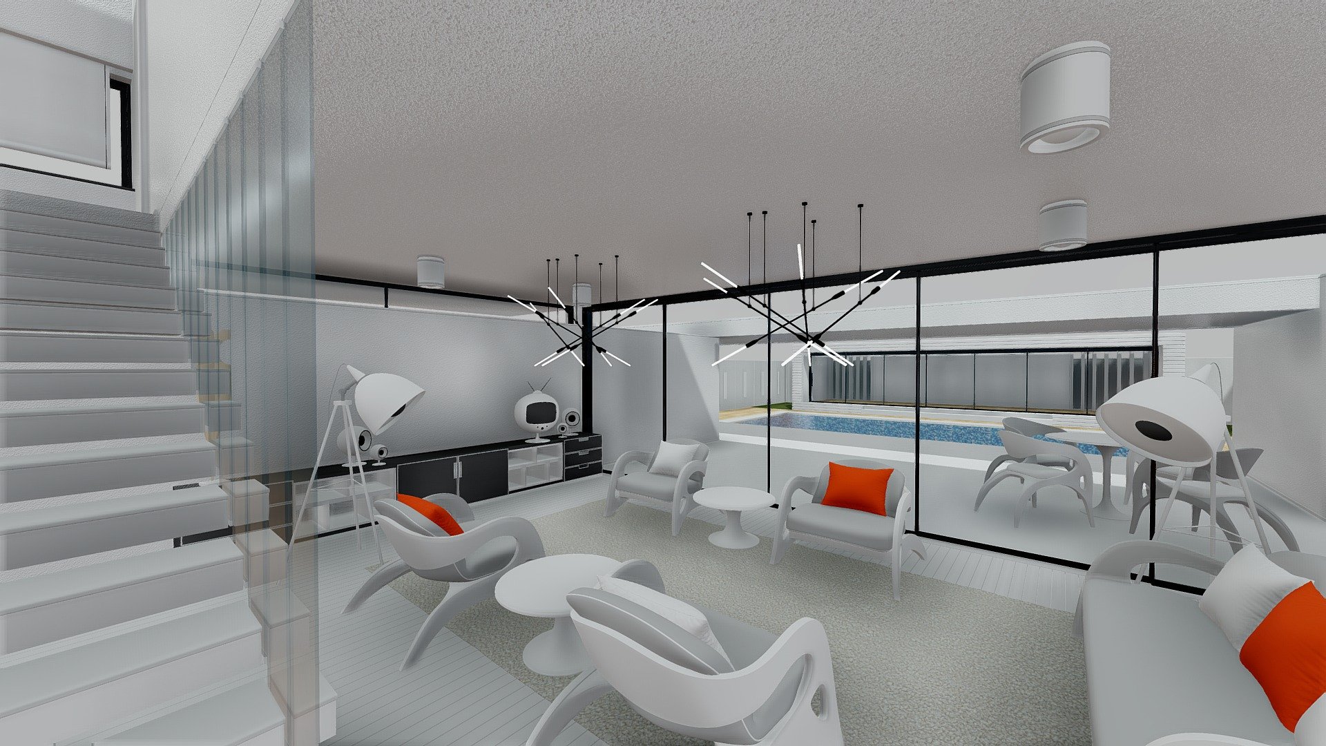 Modern House_01 - Buy Royalty Free 3D model by Giimann [8c314c6 ...