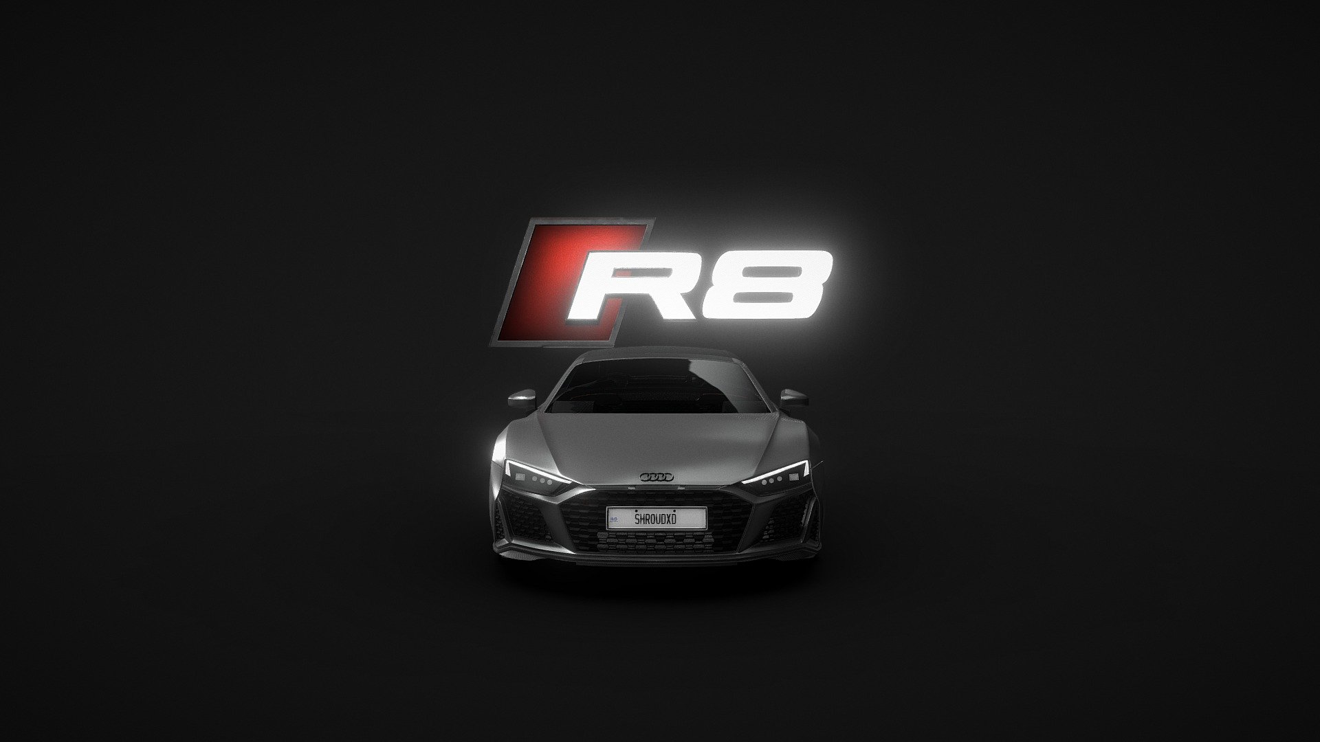Audi R8 Spyder - 3D model by Shroud.xD (@ShroudxD) [8c31574] - Sketchfab