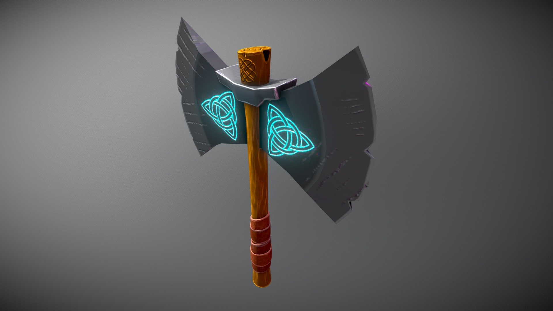 Stylized Axe - 3D model by Brandon McLeod (@BMcLeod) [8c31897] - Sketchfab