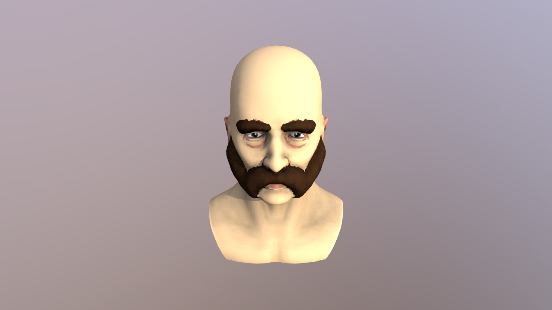 Character Bust - 3D model by geniepk [8c33f6b] - Sketchfab
