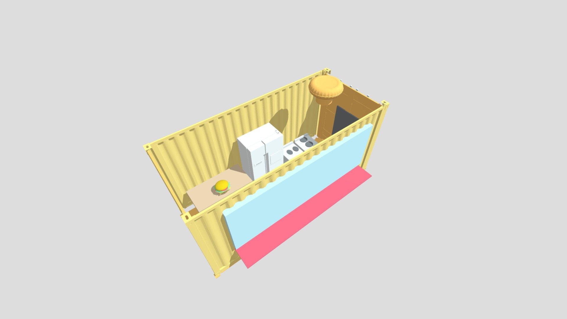 Make it Modular Burger - 3D model by wenga1 [8c35737] - Sketchfab