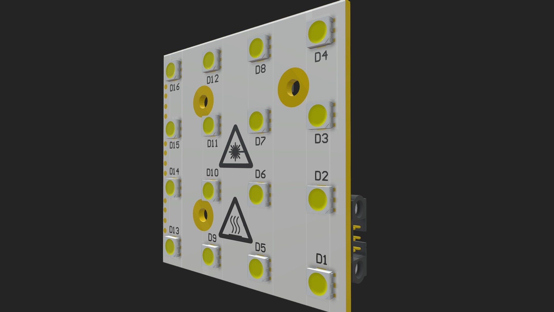 High Output Diffuse PowerLed - 3D model by H.V (@HiresVision) [8c376f7 ...