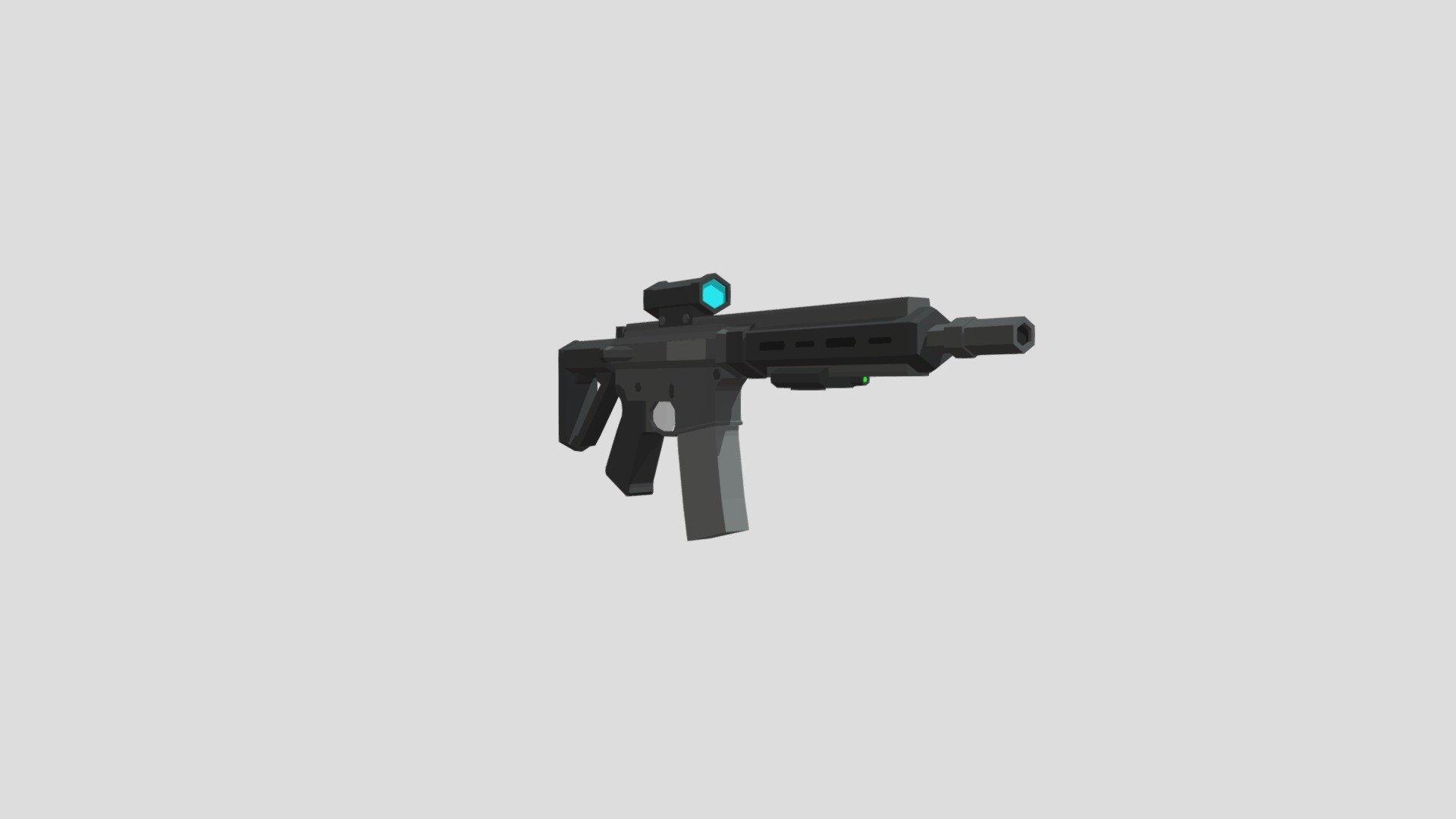 Low-poly MK-12 - 3D model by robotmoose16 [8c386f4] - Sketchfab