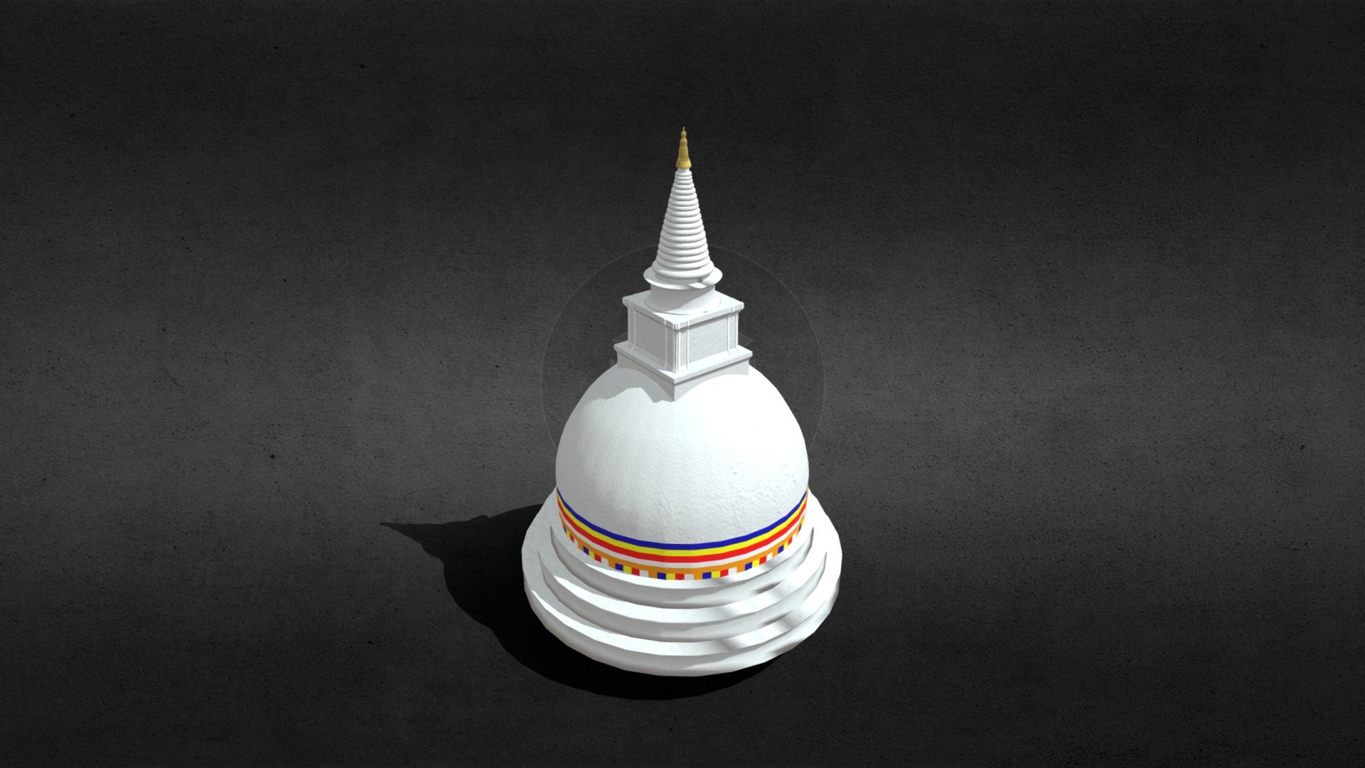 Temple | buddist temple - 3D model by HarshaRuwan (@sandaruwan1109 ...