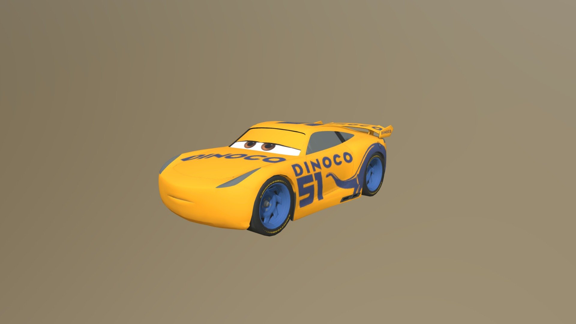 Cruz Ramirez - Download Free 3D model by Cars (@Carspix) [8c398e8 ...