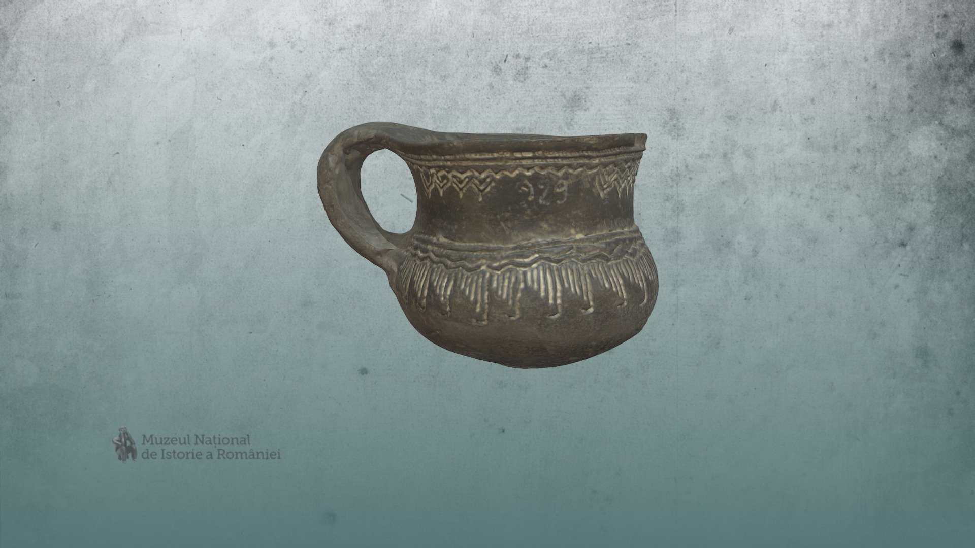 Ceașcă - 3D model by Muzeul National de Istorie a Romaniei (MNIR ...