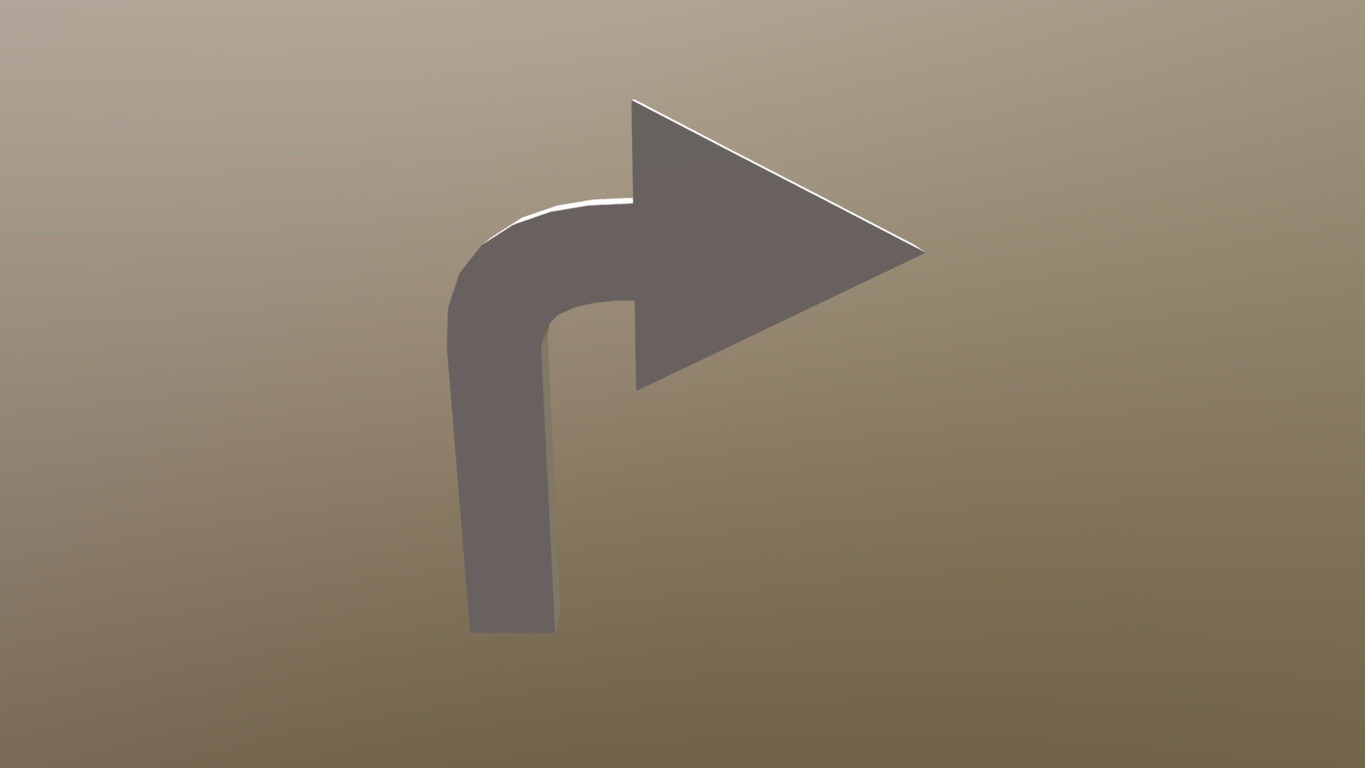 Turning Arrow - Download Free 3D model by yangyingye [8c3b85a] - Sketchfab