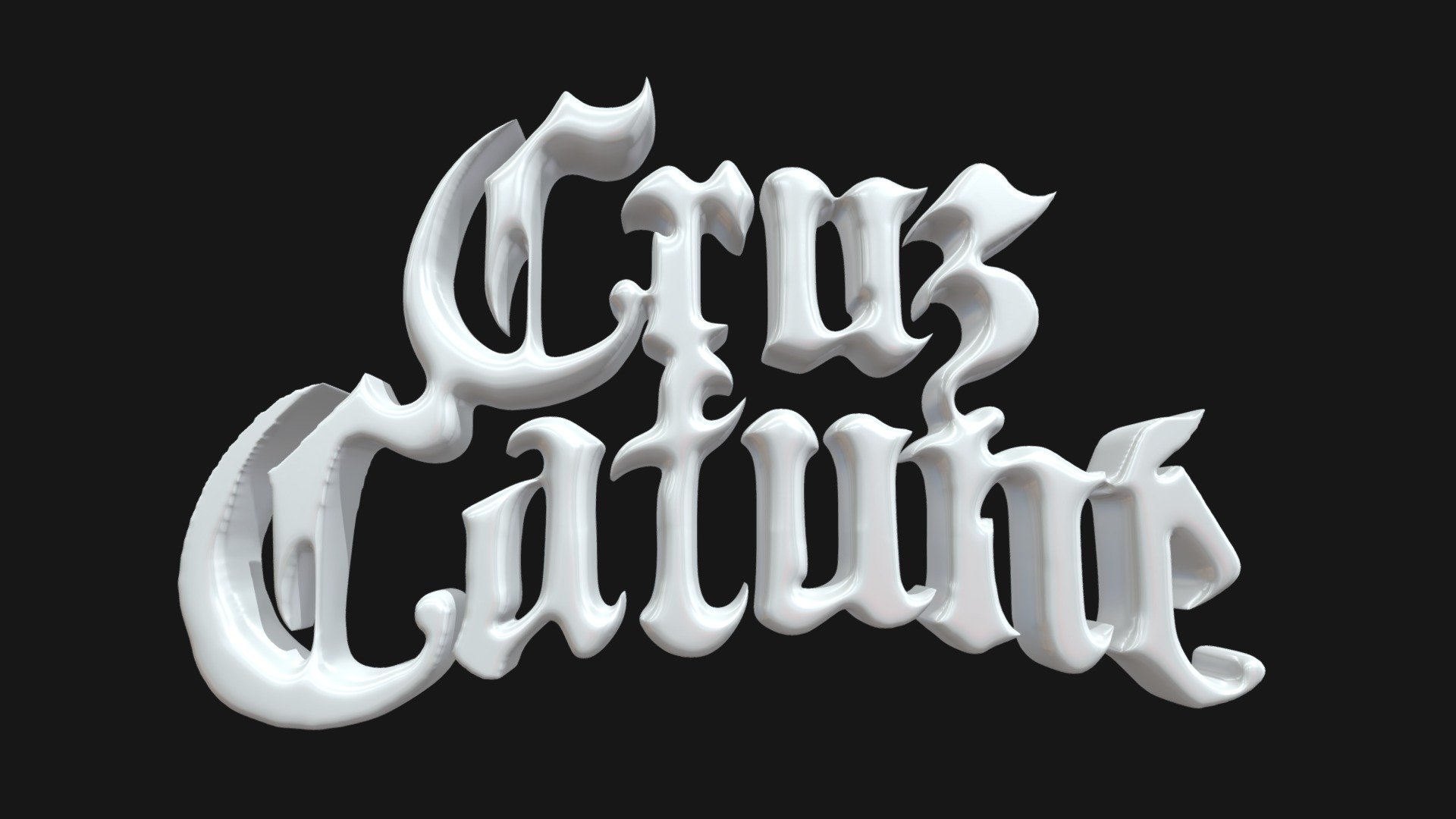 Cruz Cafune Logo - 3D model by creiaskeera [8c3b8f5] - Sketchfab