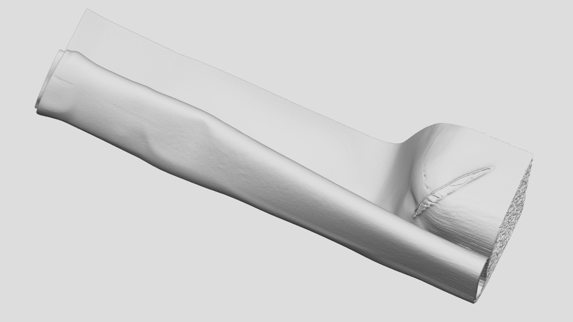 BATTERY CORNER TEAR - 3D model by HavenMetrology [8c3c3f8] - Sketchfab