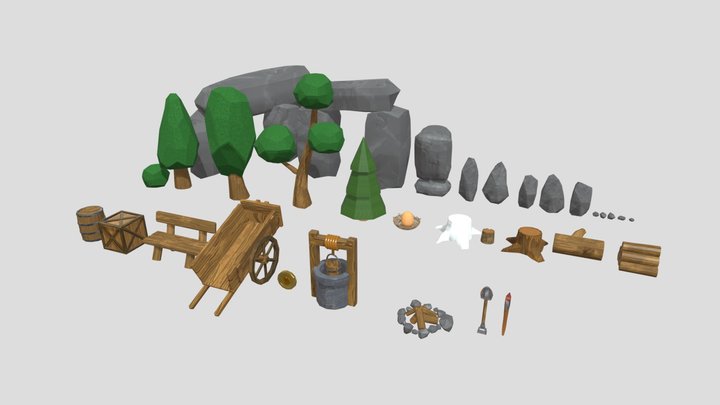 Moai 3D models - Sketchfab