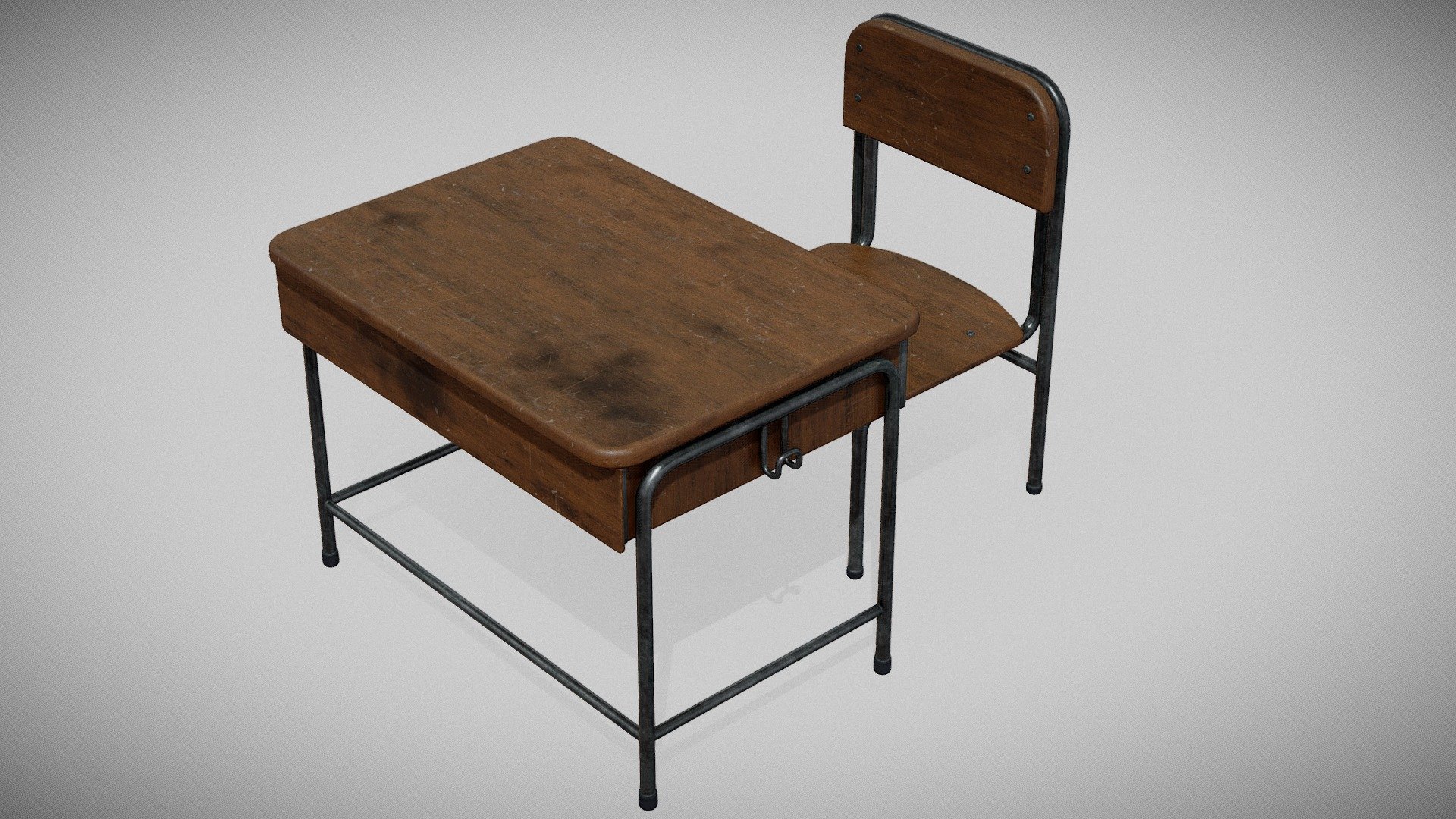 Japan School Desk - Download Free 3D model by Requital (Azamkhon) (@requital_0111) [8c3d825 ...