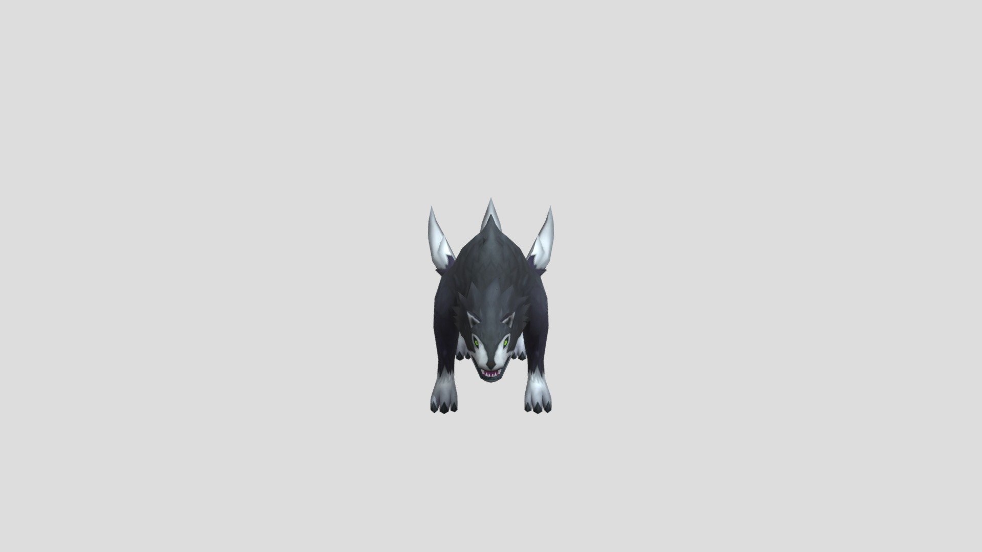 3 Tailed Wolf - Download Free 3D model by DWN (@dwn76) [8c3de07 ...