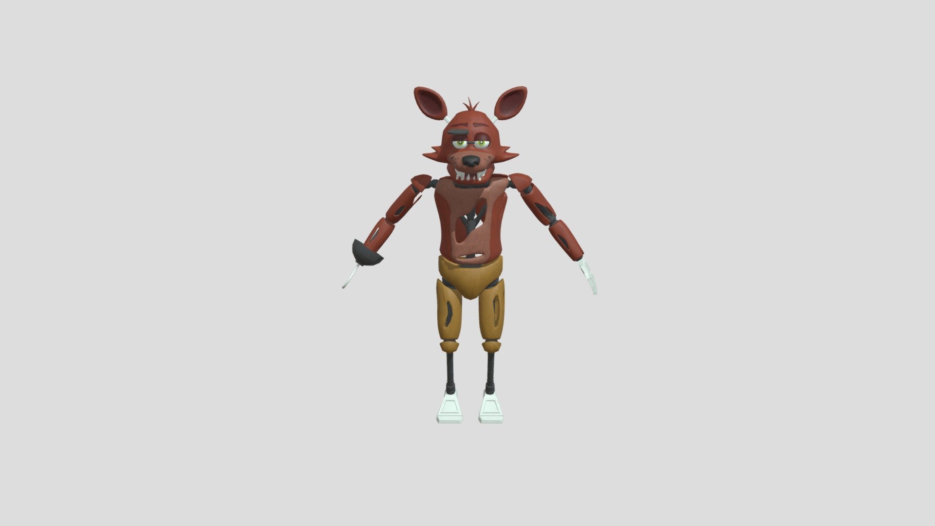 Splinks_foxy - Download Free 3D model by Gh4xt3r [8c3ee79] - Sketchfab