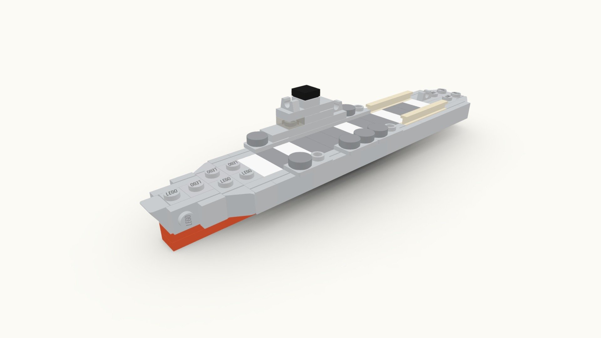 LEGO IJN Taiho Aircraft Carrier MOC [#0060] - Download Free 3D model by ...