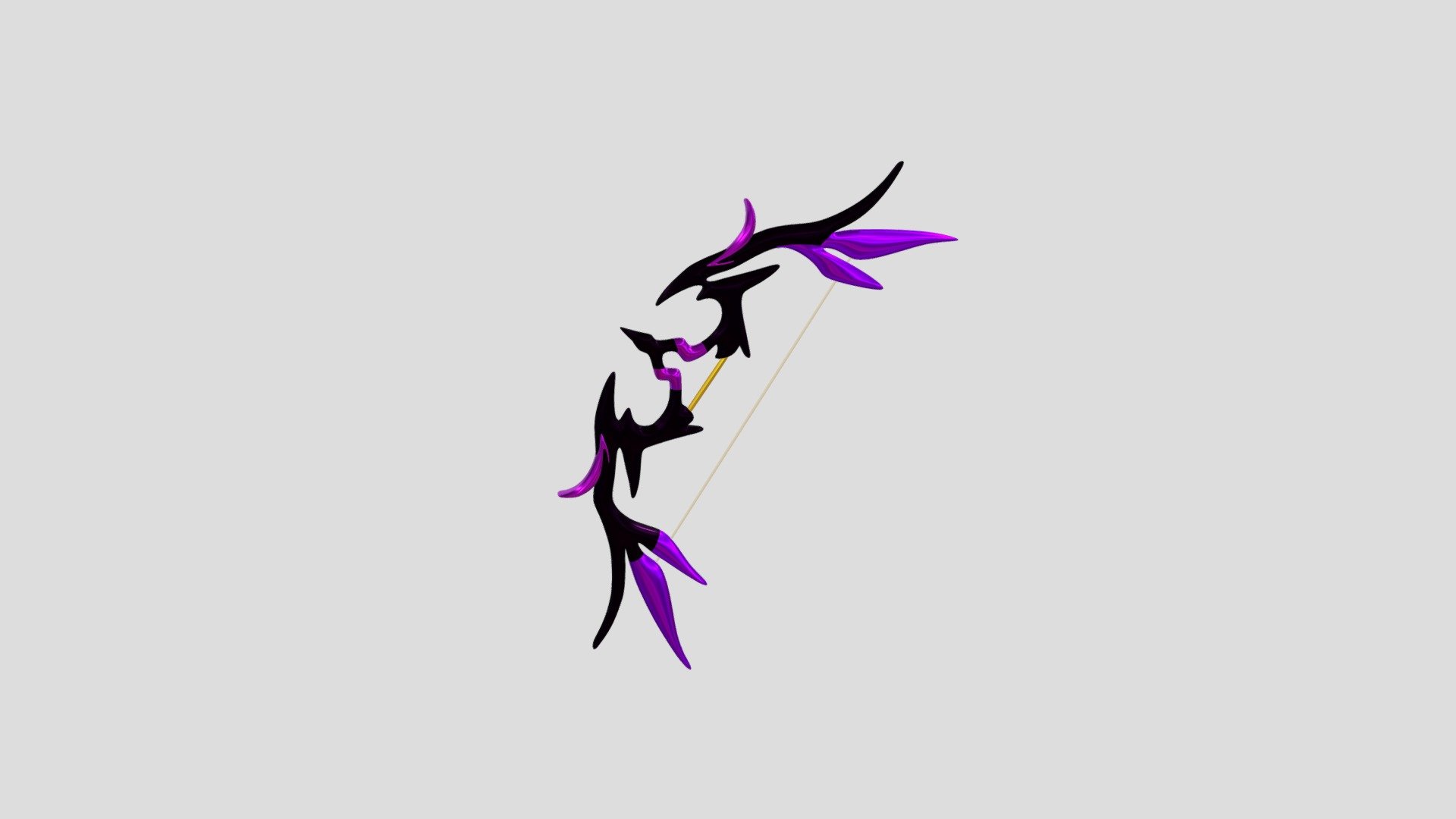 Raven Bow - 3D model by Kowsthub [8c3ff3a] - Sketchfab