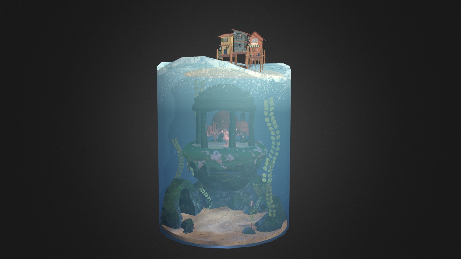 Of Water: Dante's Home - 3D model by angela (@angelica11y) [8c40a3f ...