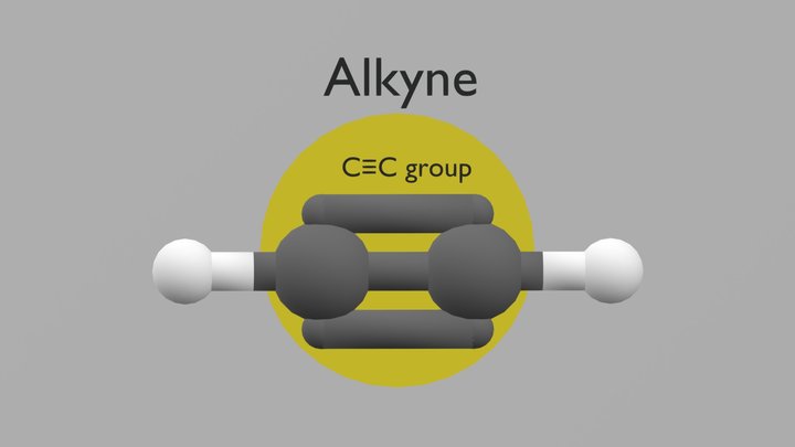 Alkyne 3D models - Sketchfab
