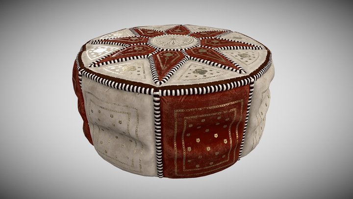 Pouf 3D models - Sketchfab