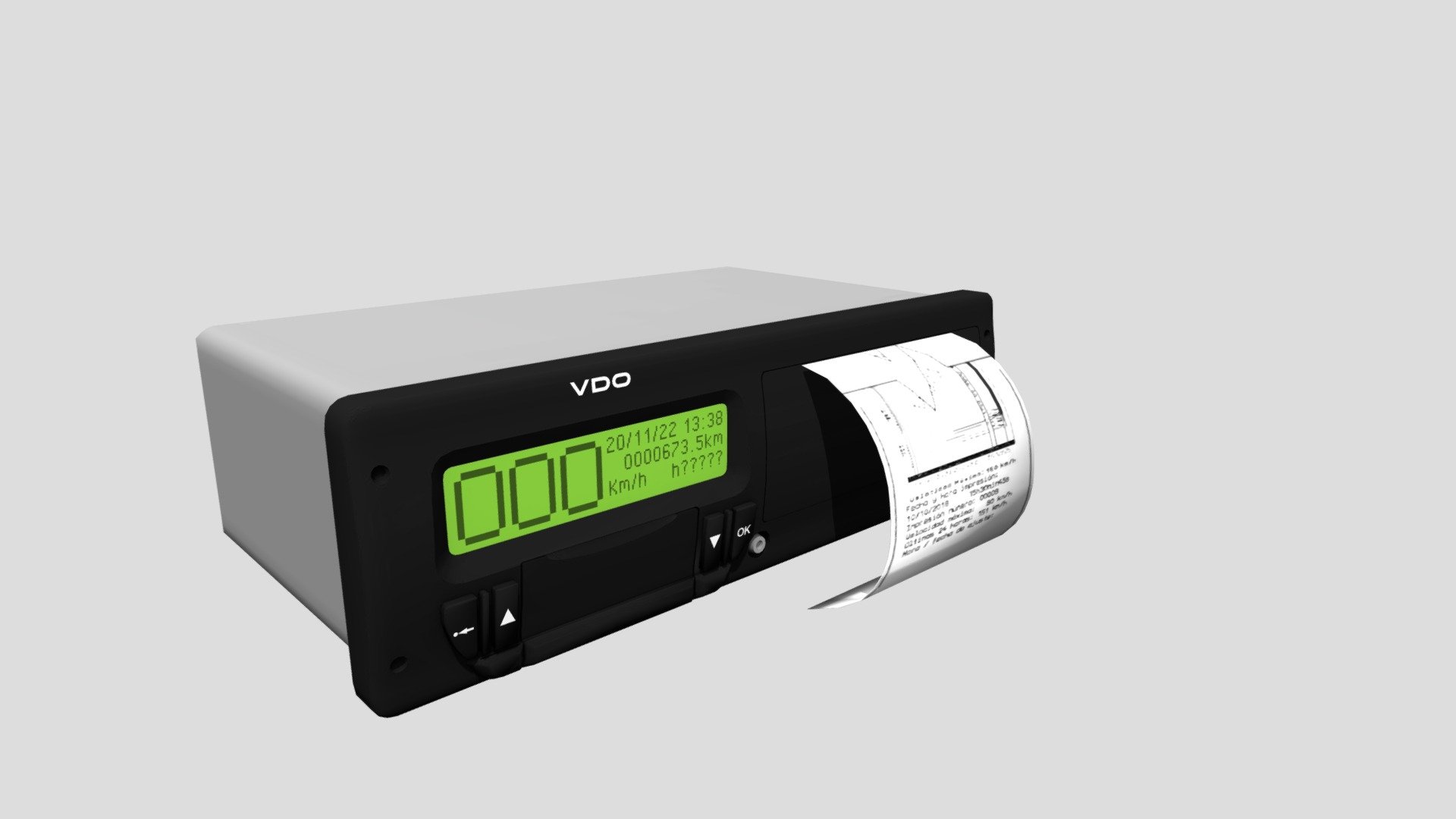 Tacografo Digital BVDR - Download Free 3D model by Carlos Reis ...