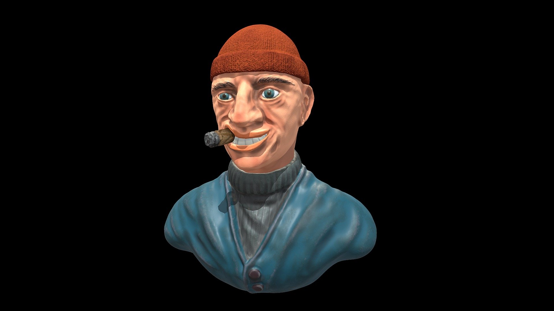 Smoke Guy - 3D model by StanSong (@stansong880131) [8c4386f] - Sketchfab