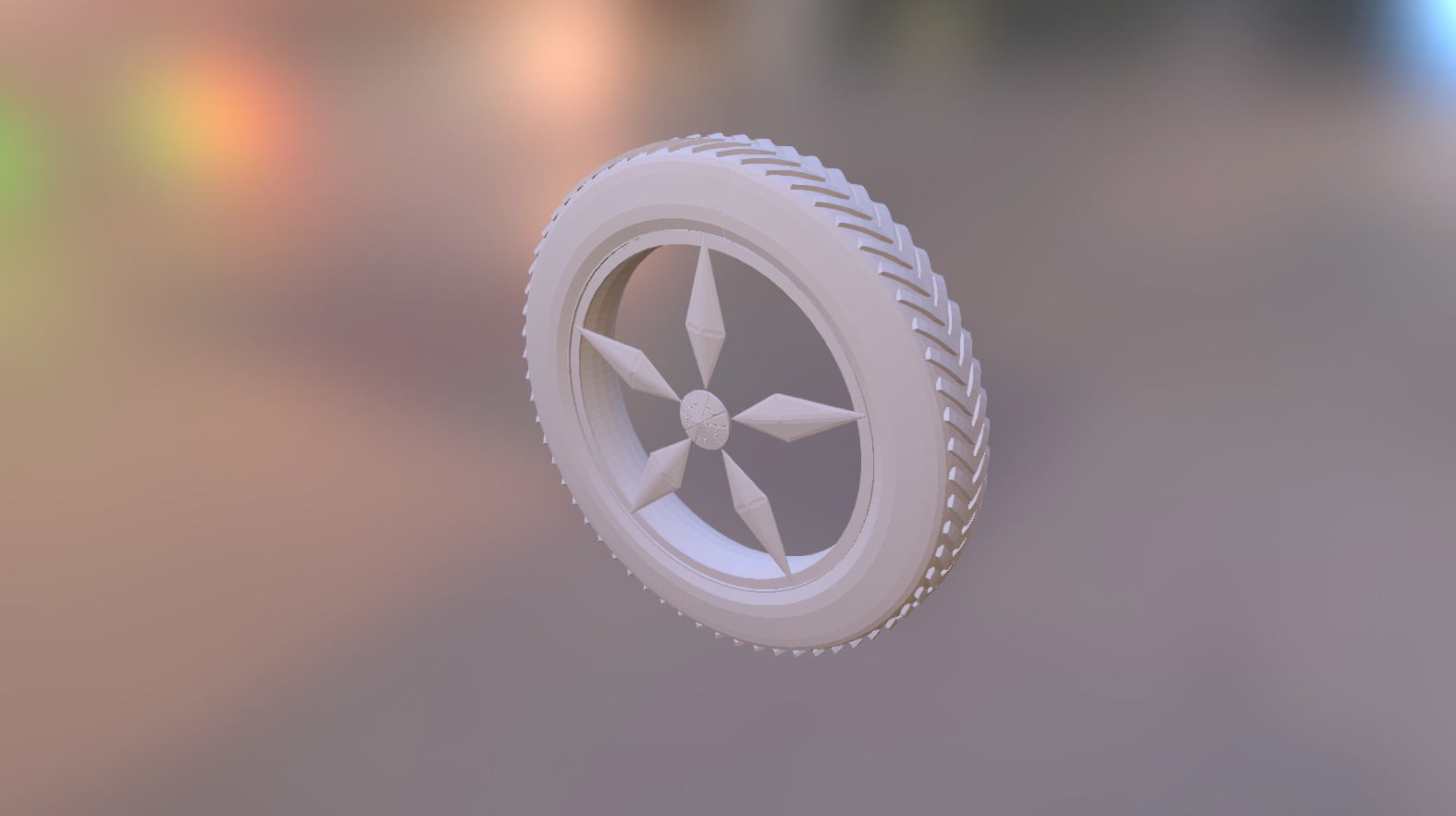 Wheel with Modifiers - 3D model by RobertMassaioli [8c43d90] - Sketchfab