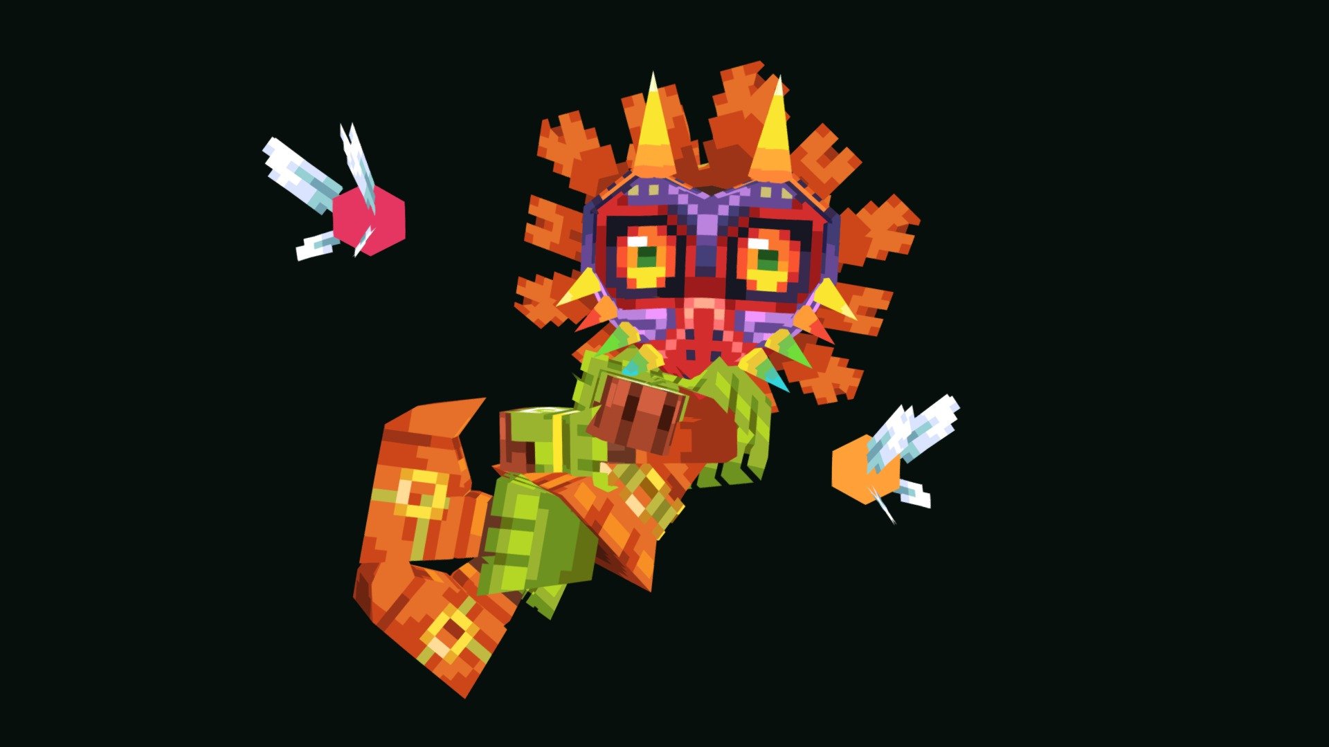 Skull Kid - 3D model by Violet (@violxiv) [8c4534d] - Sketchfab