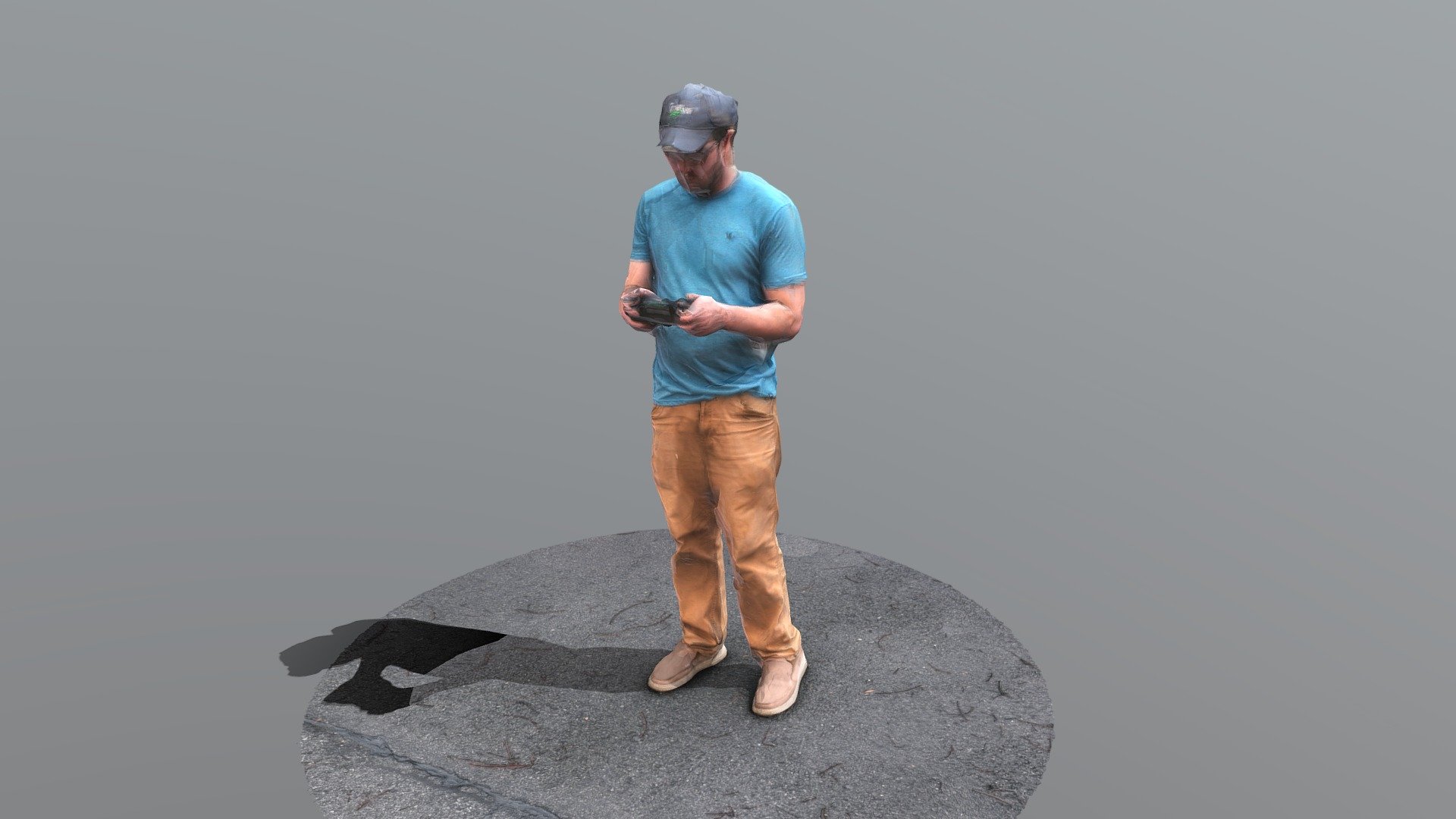 Dude Flying a Drone - Download Free 3D model by johnnokomis [8c45a02 ...