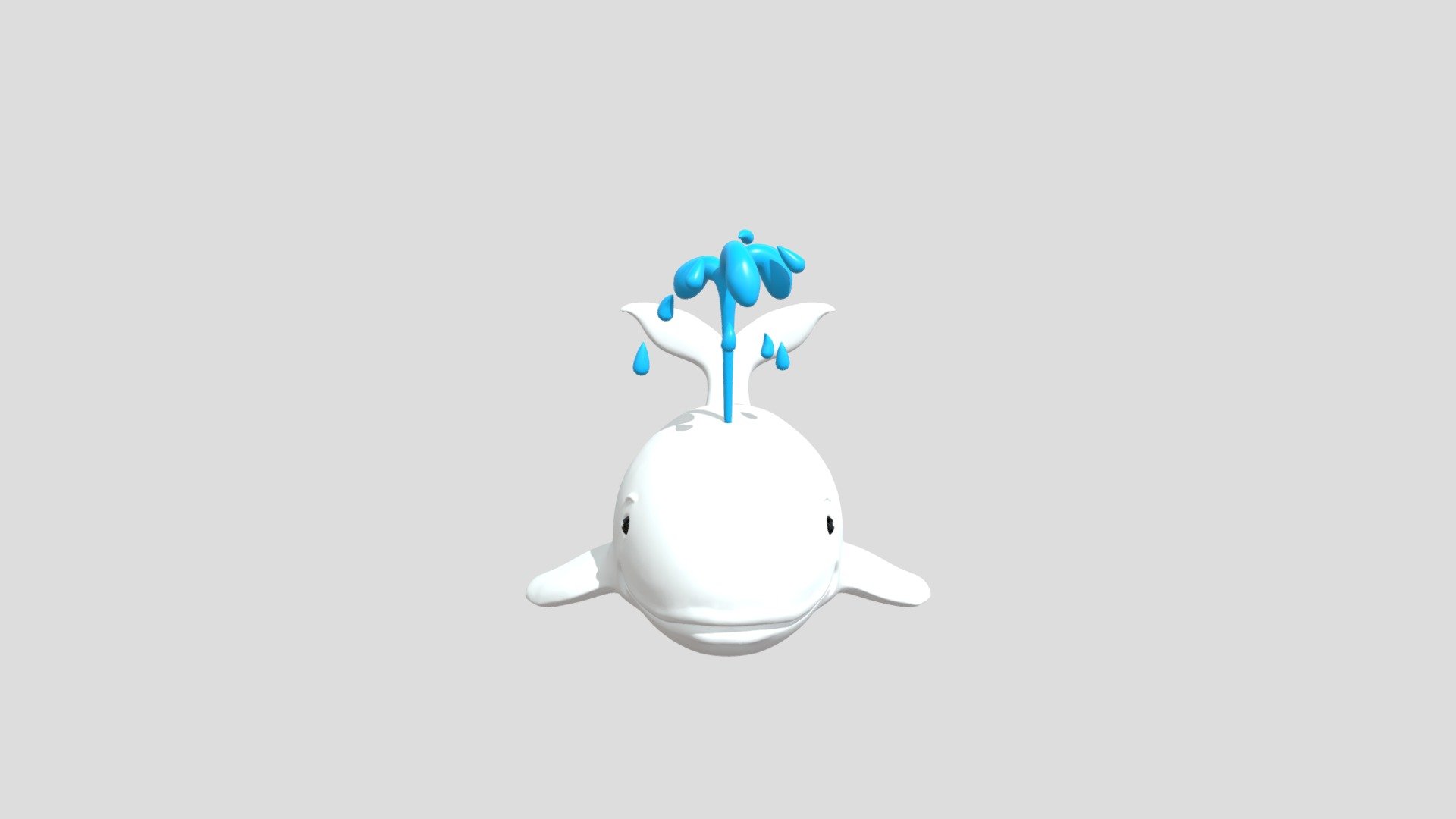 Stylized Cartoon Whale - 3D model by nsvisiondesign [8c46085] - Sketchfab