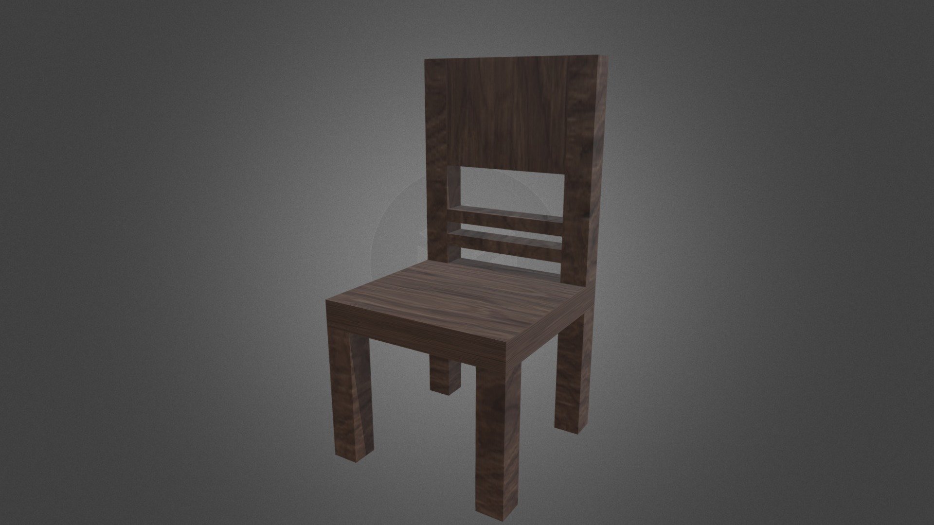 Low Poly Wooden Chair - Download Free 3D model by Caiden160 [8c46629 ...
