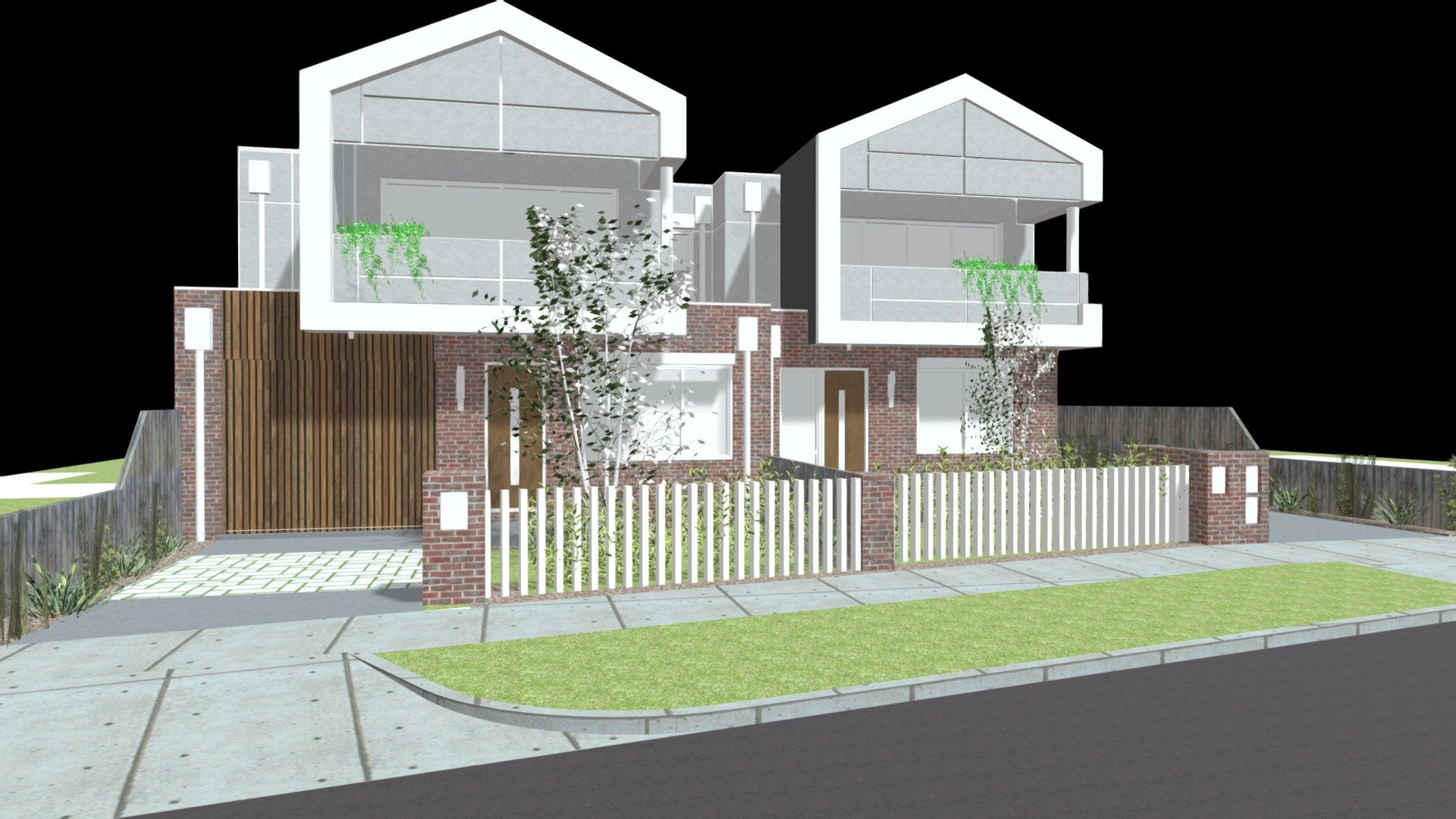 Proposed 4 Unit Development - Download Free 3D model by archiscale ...