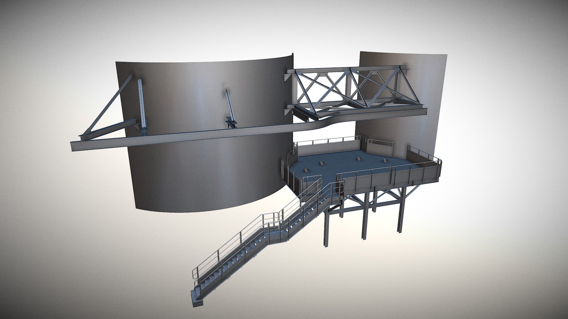 PLATAFORMA OESTE - 3D model by JA Projetos (@juliano_brass) [8c4ac4b] - Sketchfab