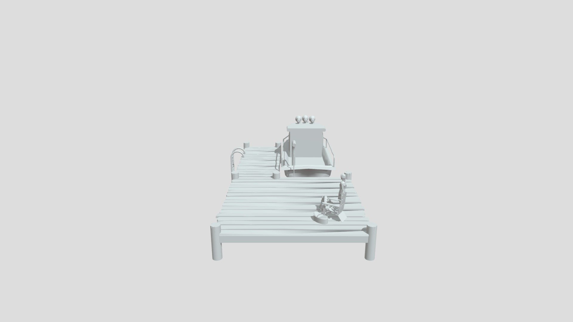 5 modeled props - 3D model by shankarmaes [8c4d3a4] - Sketchfab