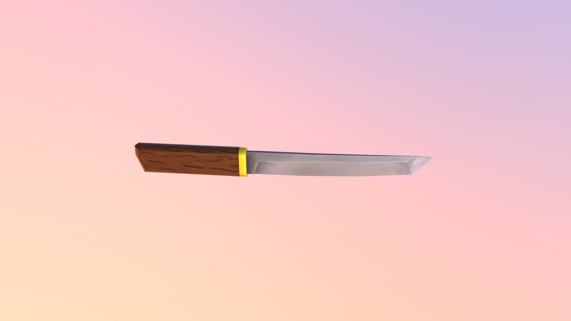 Tanto Blade - 3D model by Tea_master [8c4d7e3] - Sketchfab