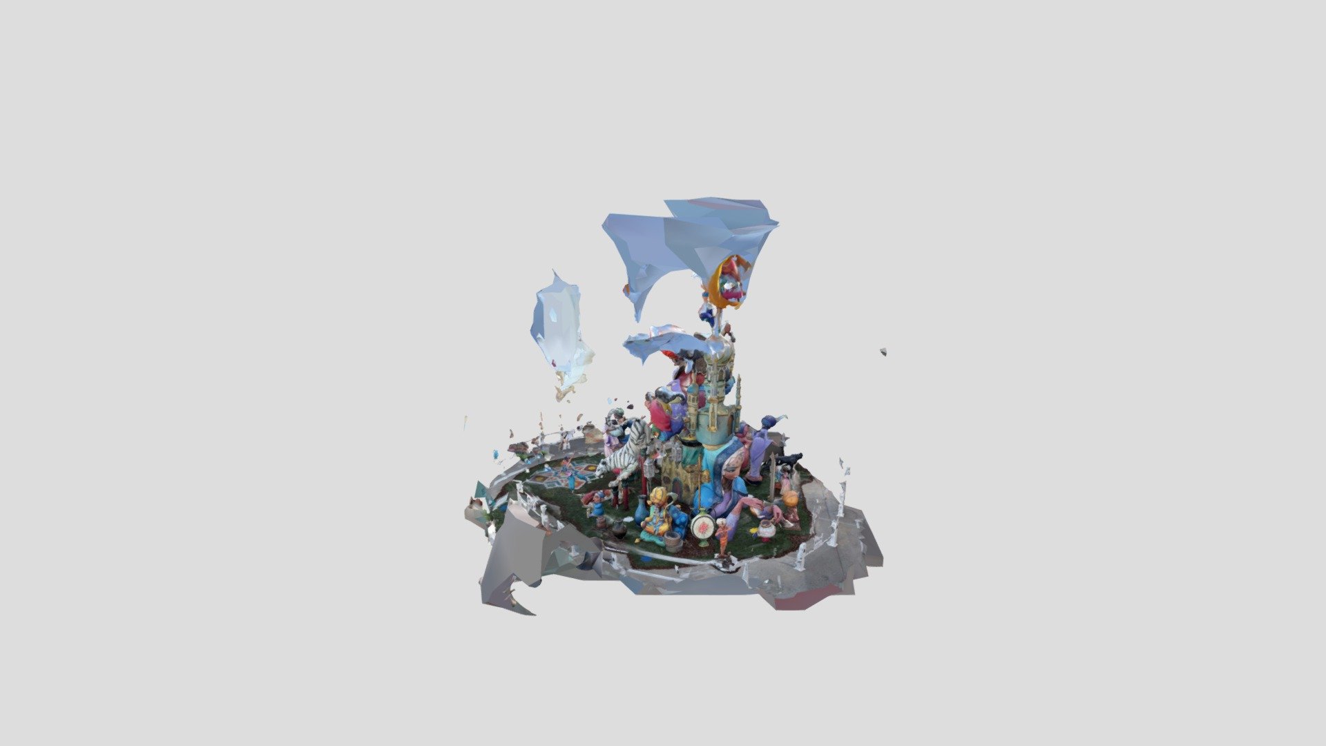 Falla Denia I - Download Free 3D model by castelli.andrea83 [8c4db65 ...