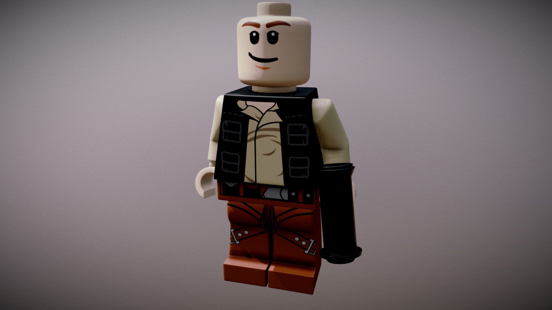 Bald Han Solo - 3D model by Calet [8c4e0ab] - Sketchfab