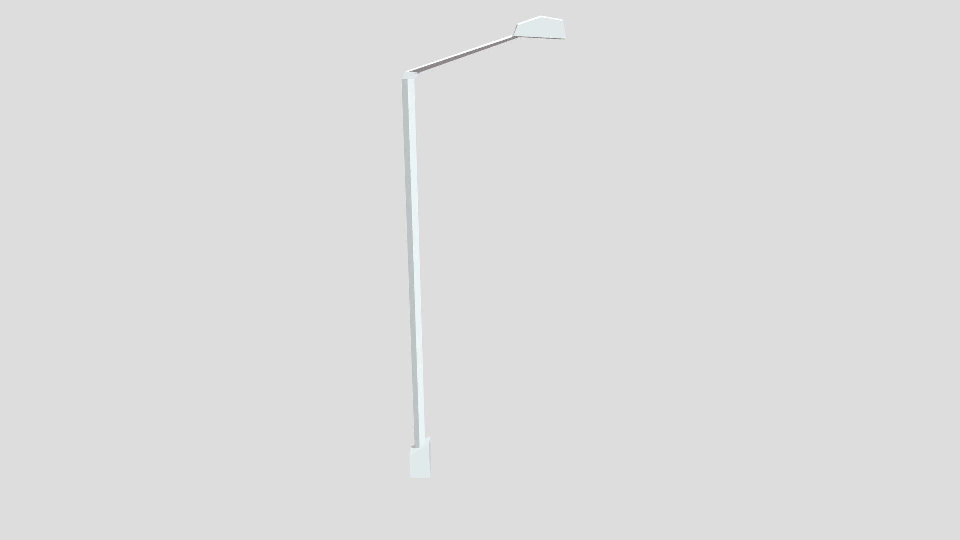 Low Poly Lamp Post - Download Free 3D model by padaria [8c4ea77] - Sketchfab
