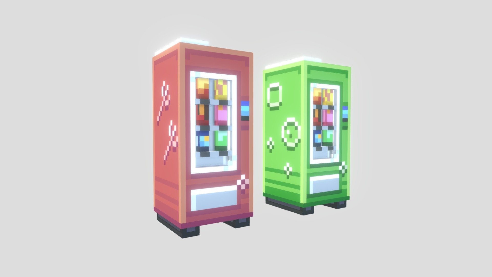 Vending Machine - 3D model by ItzMeDGA [8c4eb57] - Sketchfab