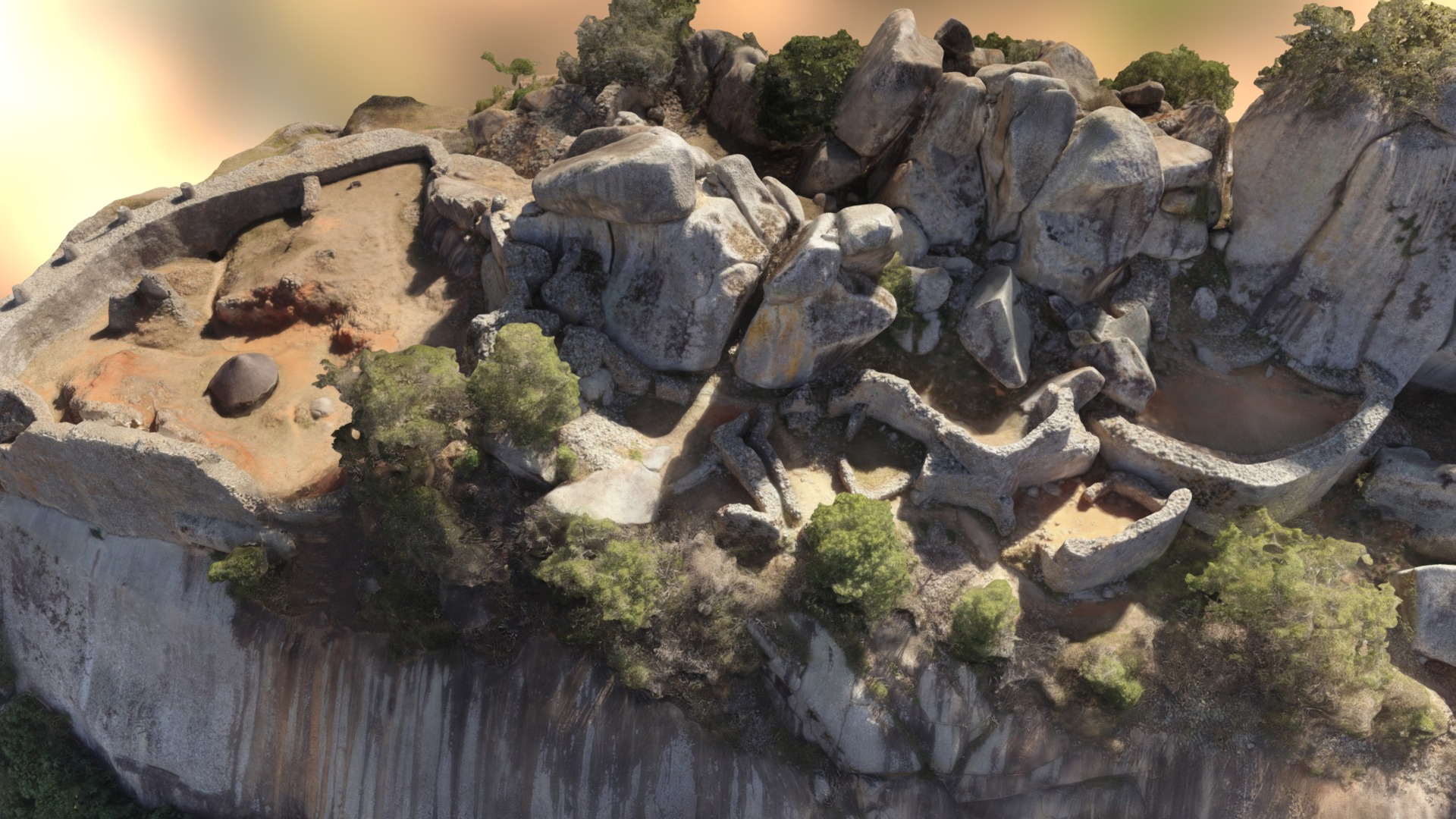 Great Zimbabwe: Hill Complex - 3D model by Daniel Löwenborg (@lowenborg ...
