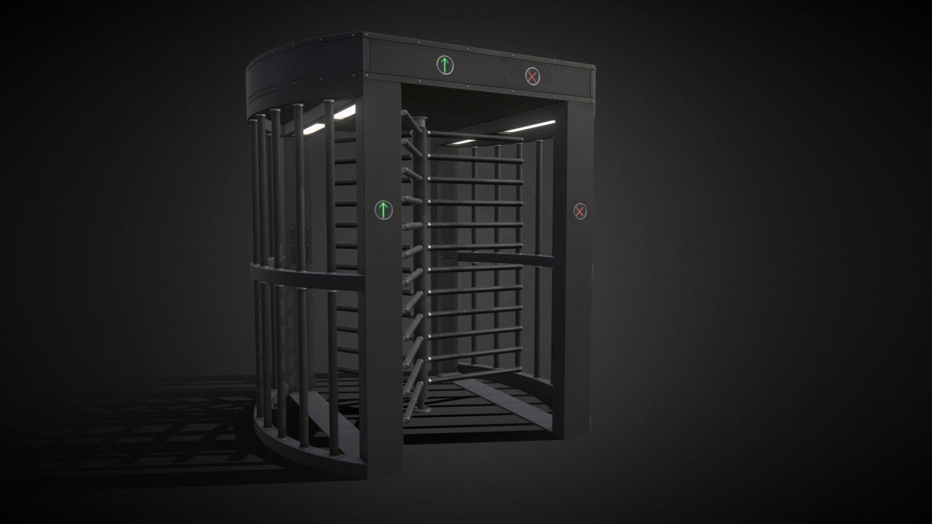 Turnstile 07 - Buy Royalty Free 3D model by Sota 3007 (@celsota3007 ...
