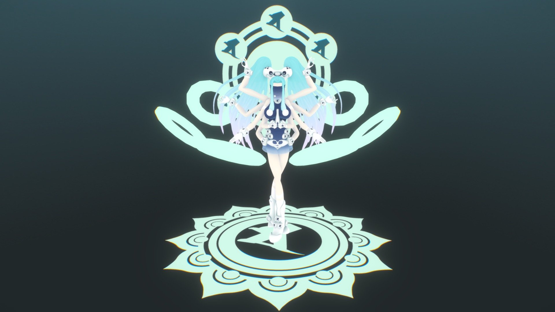 Usui (卯水 ) - 3D model by Ellie DB (@elliedb) [8c50411] - Sketchfab