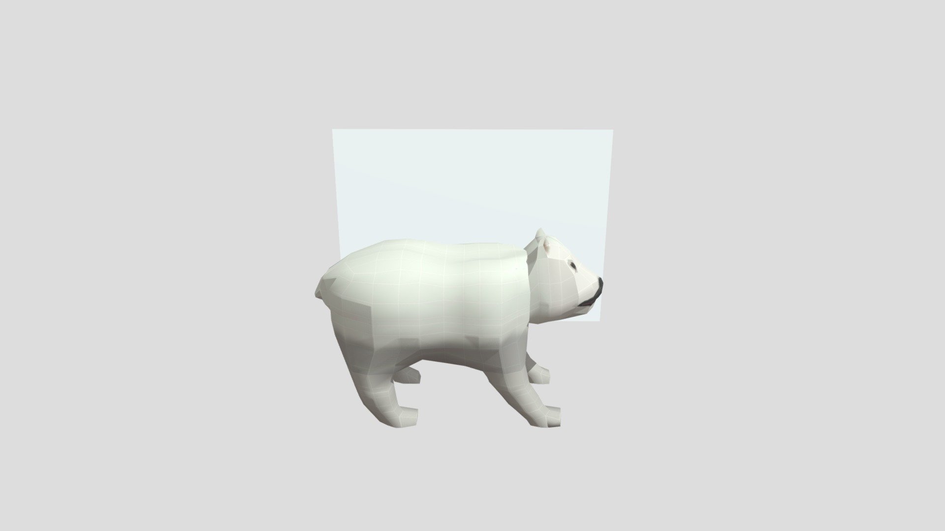 Ice bear cub textured - 3D model by Stian_Hatlestad [8c50de9] - Sketchfab