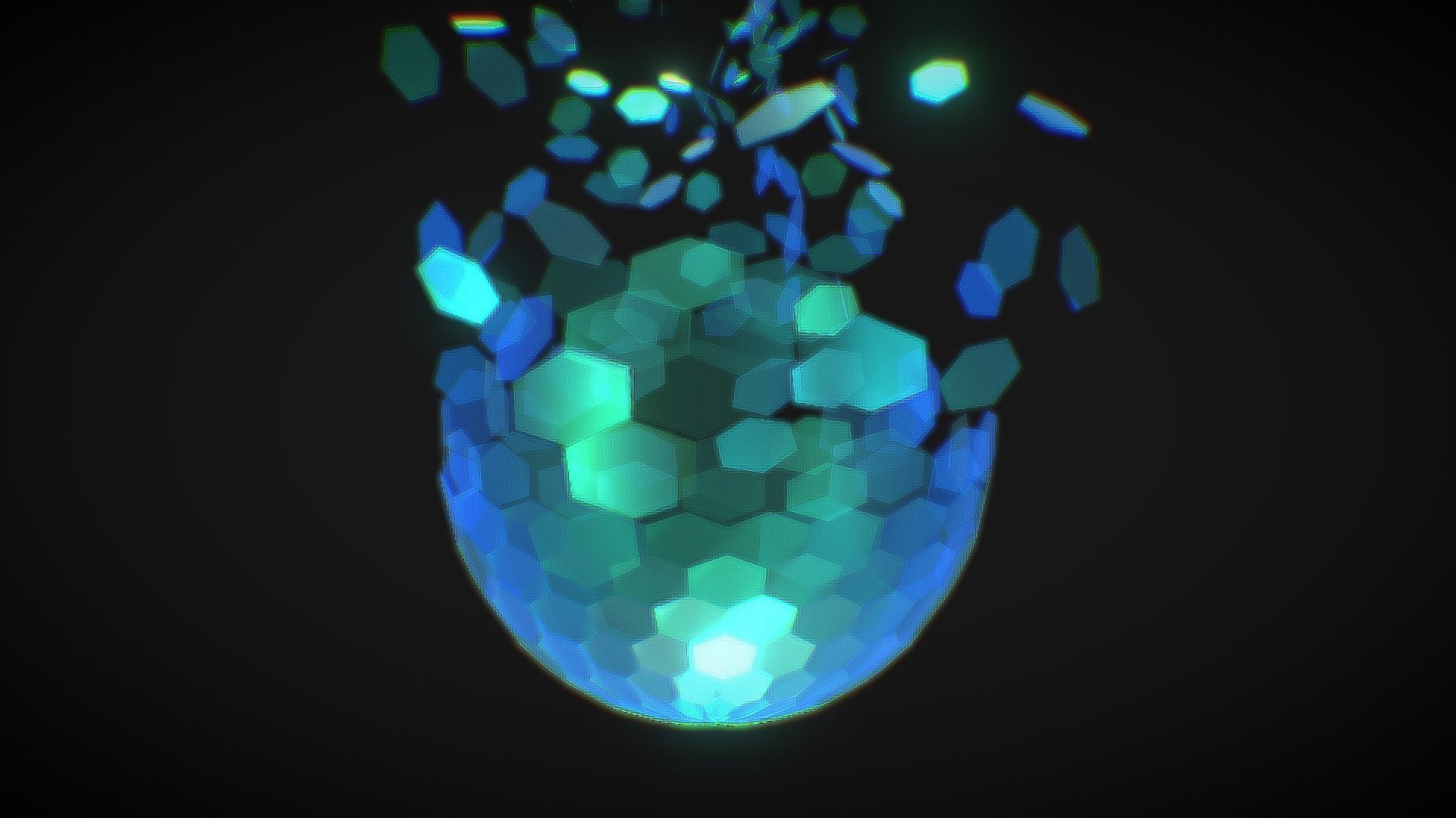 Hexagon Shield - Animated - Buy Royalty Free 3D model by Lucid Dreams ...