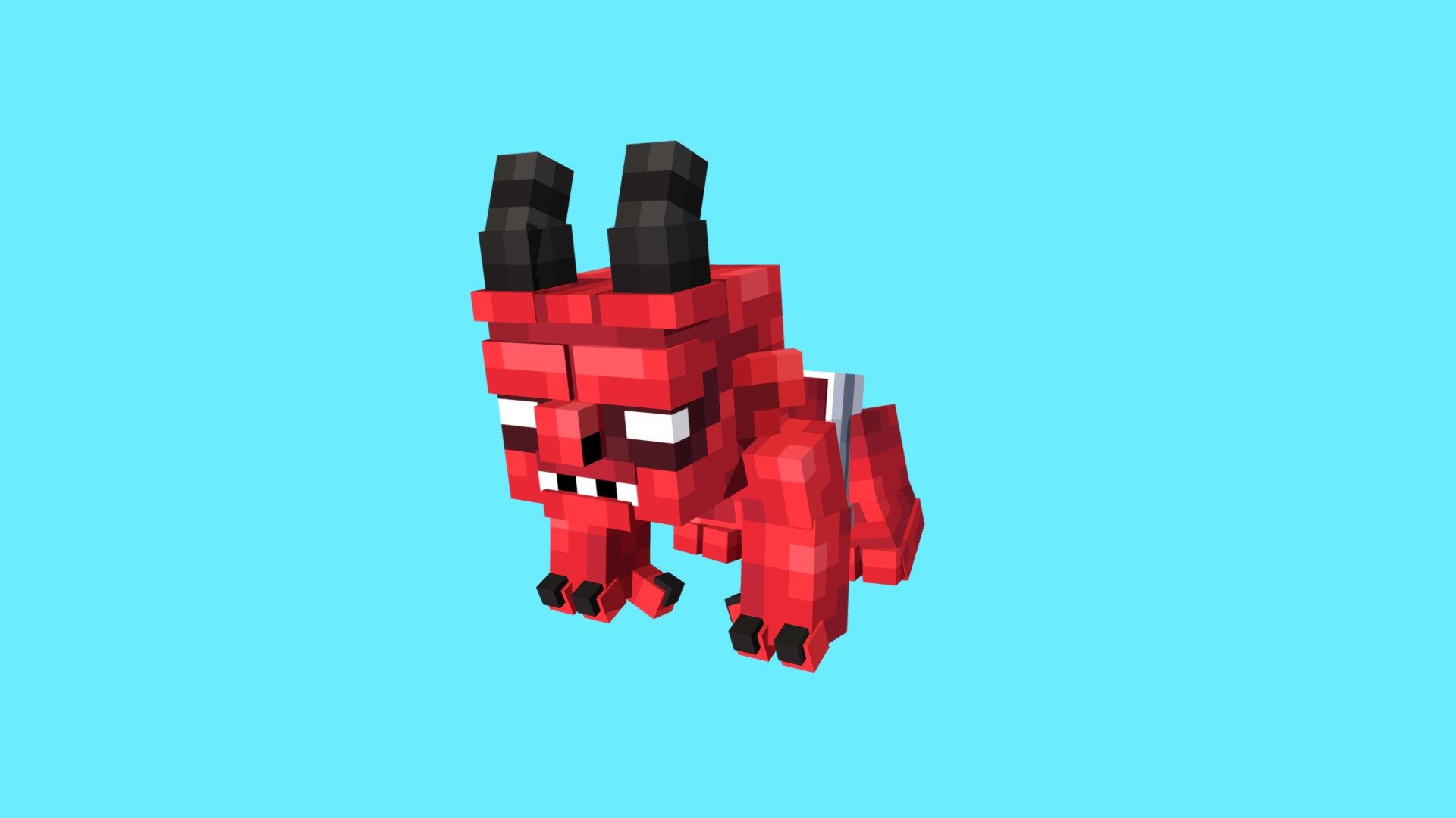 Demon Baby (Blockbench) - 3D model by You (@Scalbylossus) [8c5287c ...