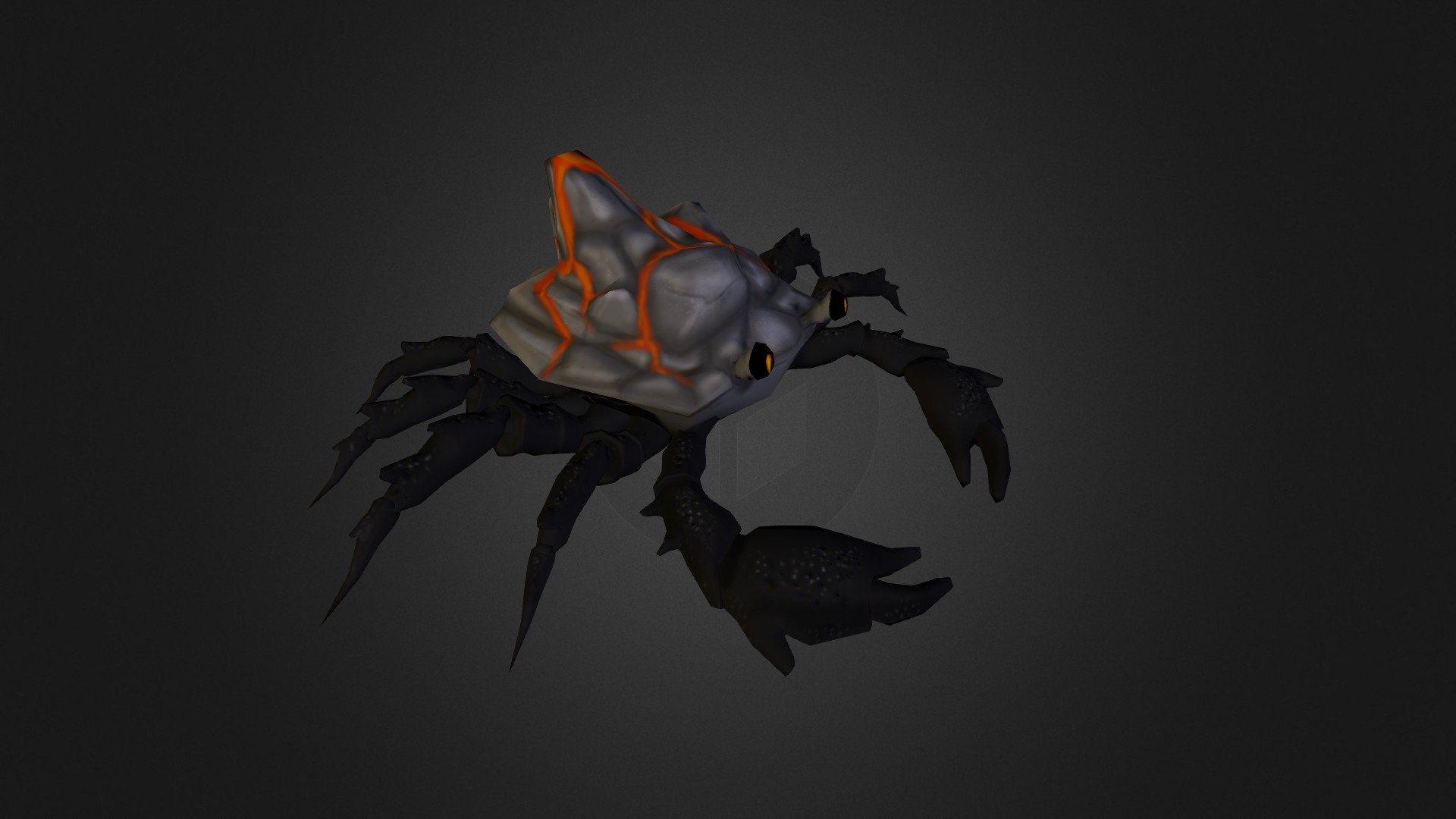 Volcanic Crab - 3D model by SkyInAPond (@xthehoatzin) [8c53126] - Sketchfab