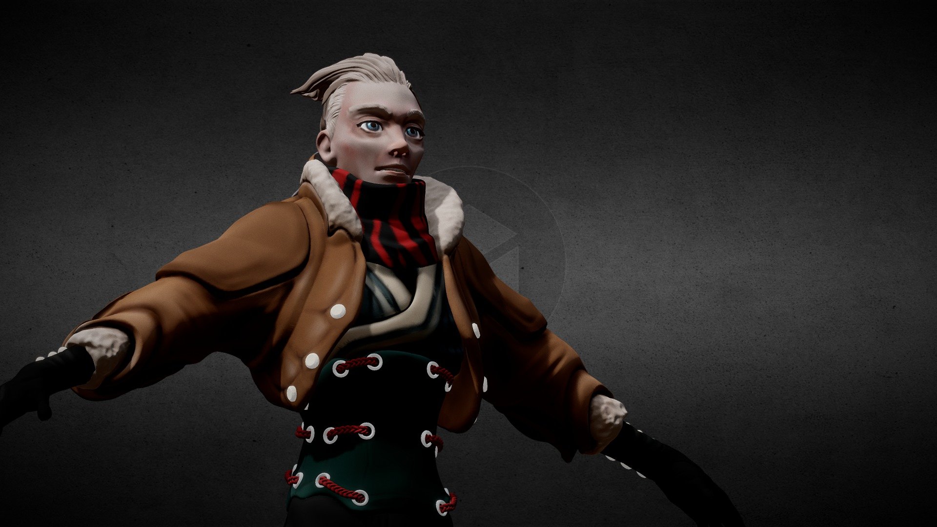 Anime dragon pilot - 3D model by RemSid [8c53f6b] - Sketchfab