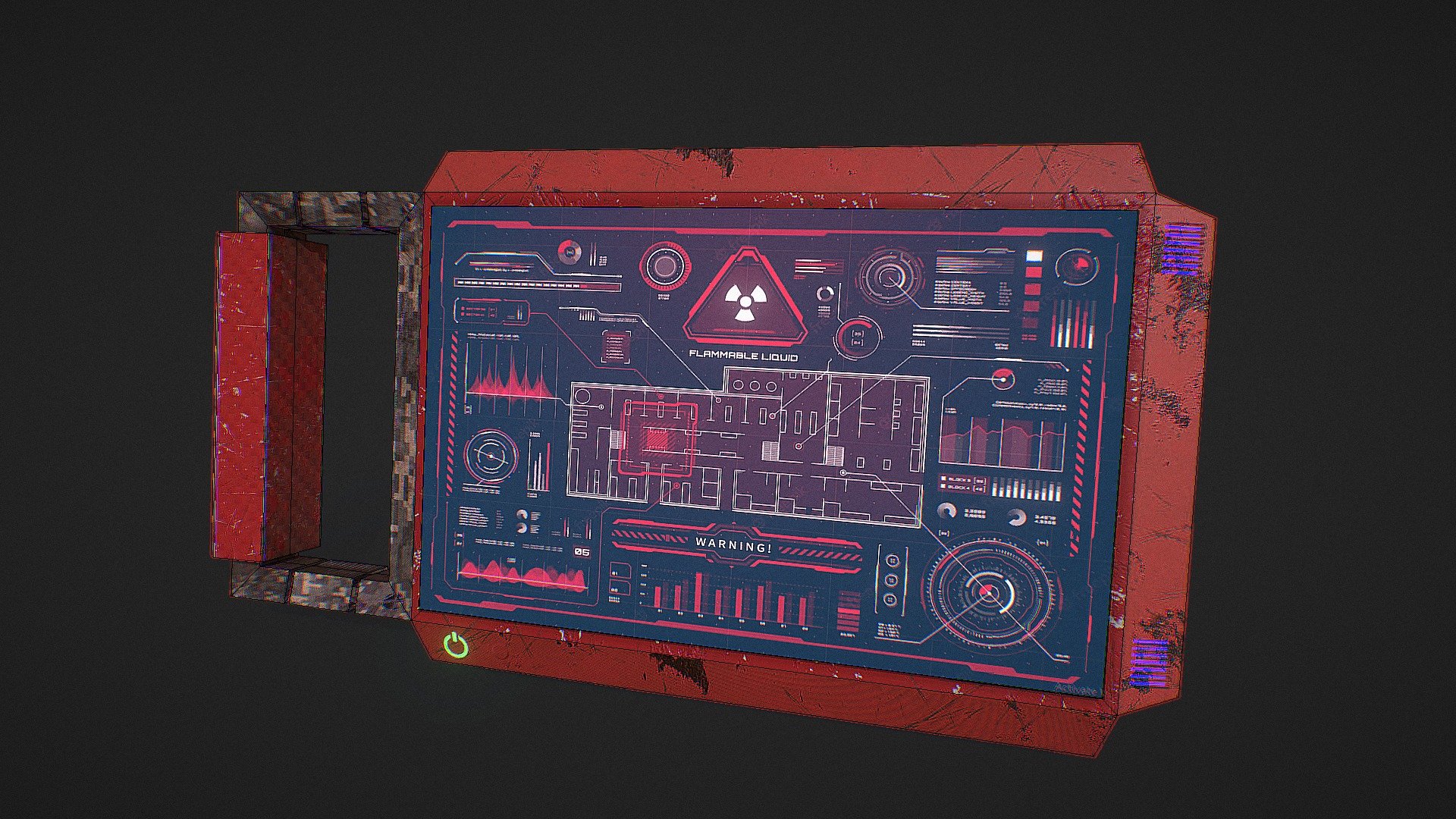 Hand Cell - 3D model by Michael P. Bersamina (@bersaminatoy) [8c55698 ...