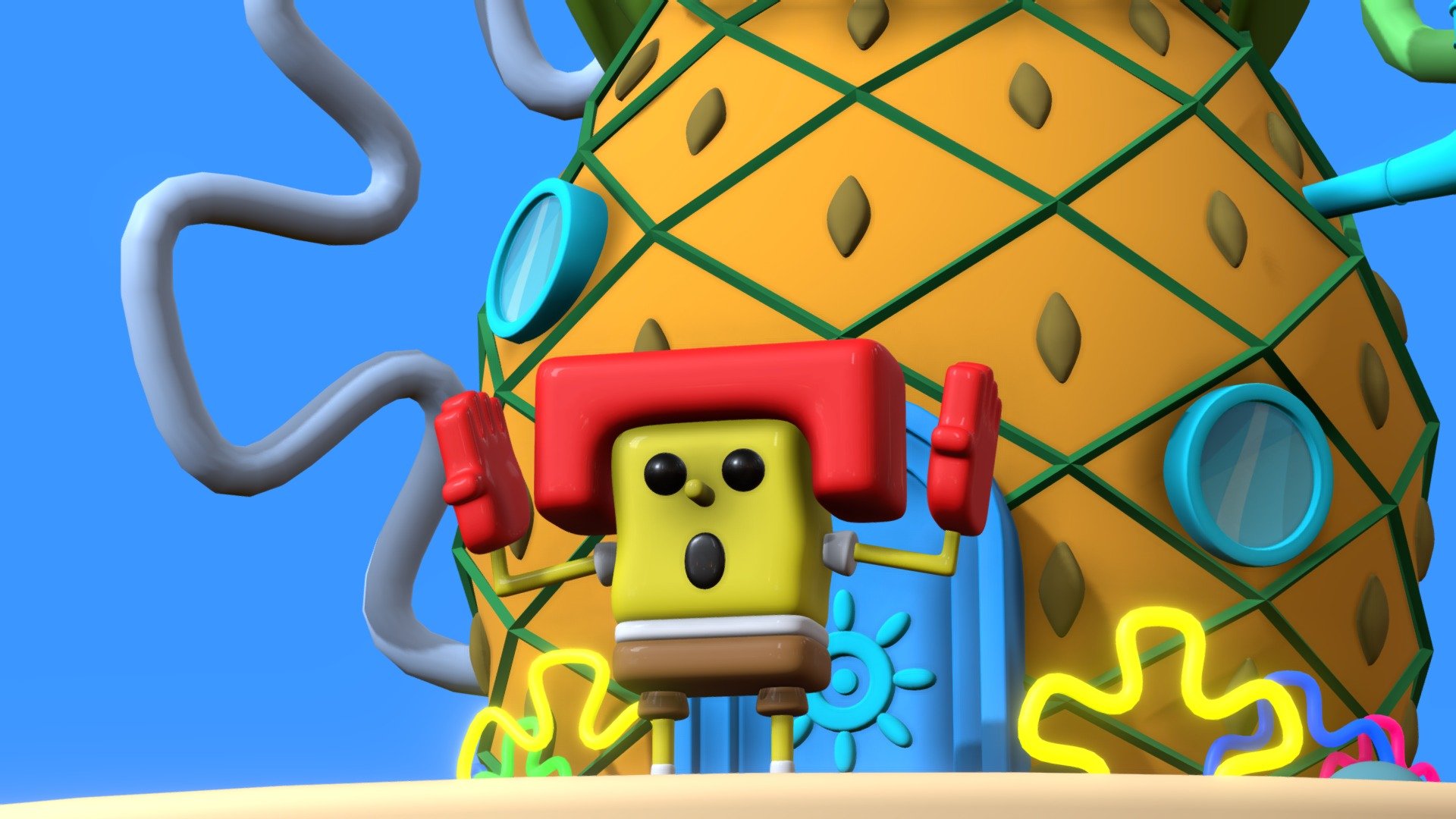Spongebob Karate Island Characters
