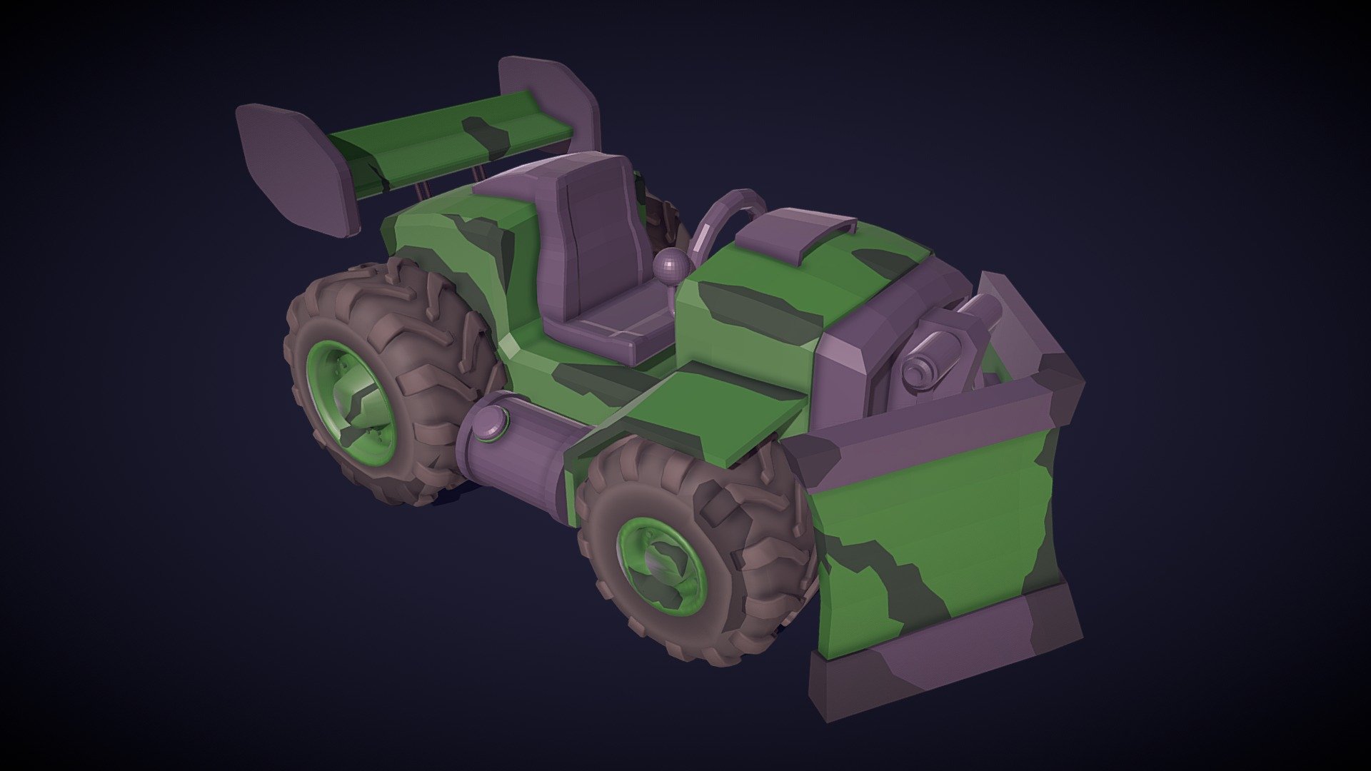 Mashinka - GameDev Legend - Download Free 3D model by Dmitriy_Martynov ...