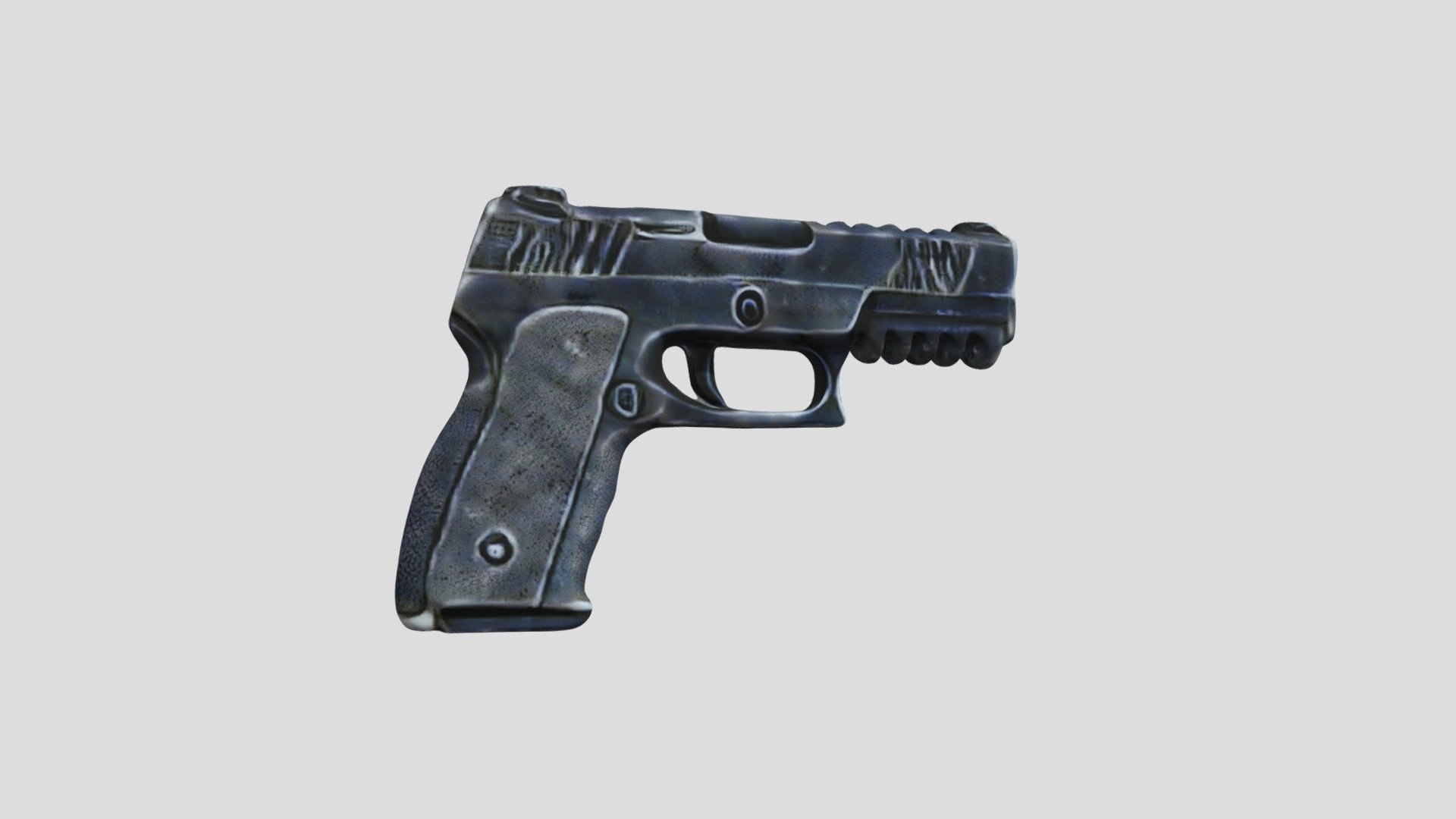 Handgun - Download Free 3D model by WA7KVI [8c579a1] - Sketchfab