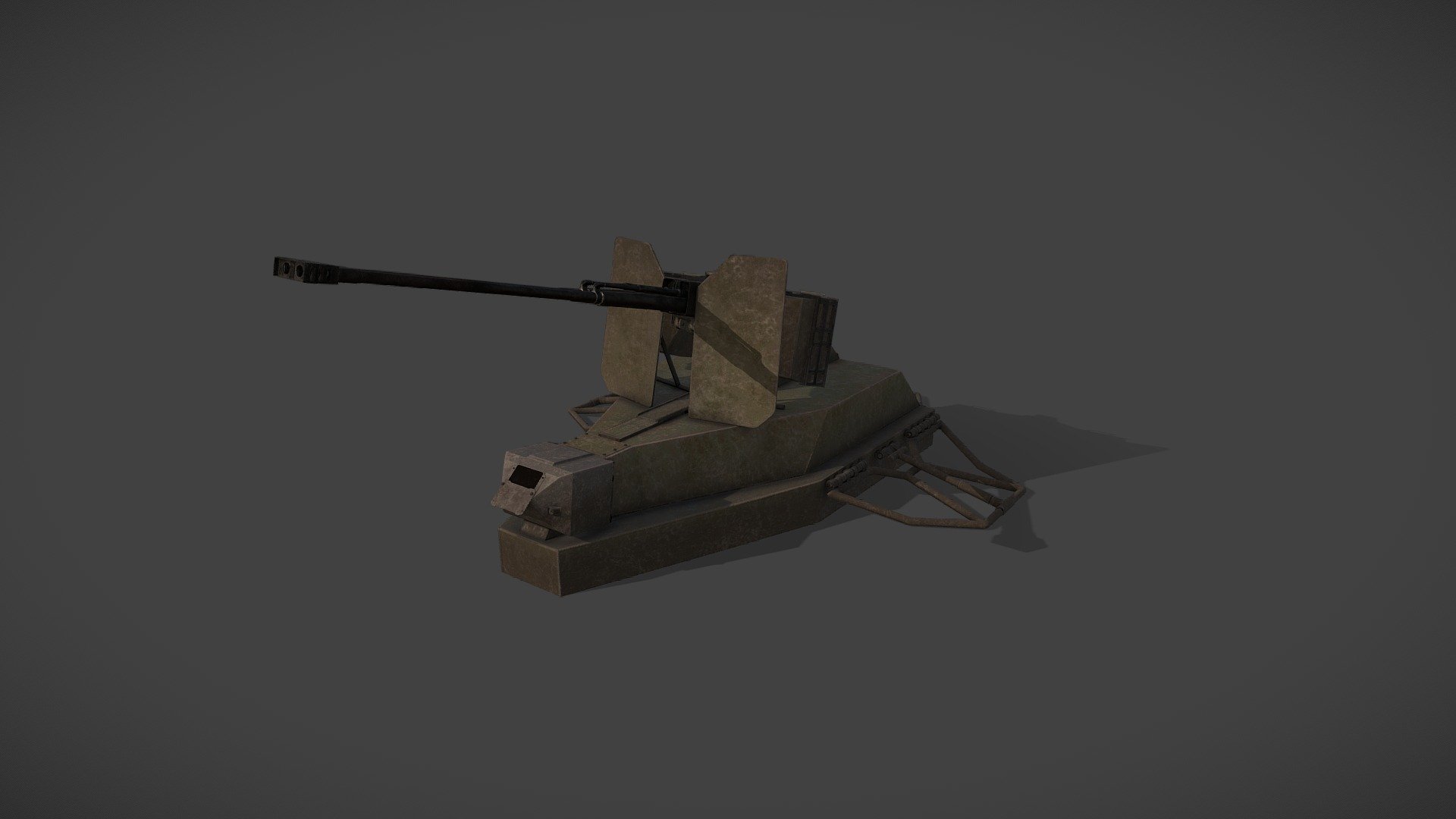 Turret makeshift - 3D model by gahab141 [8c57fa0] - Sketchfab